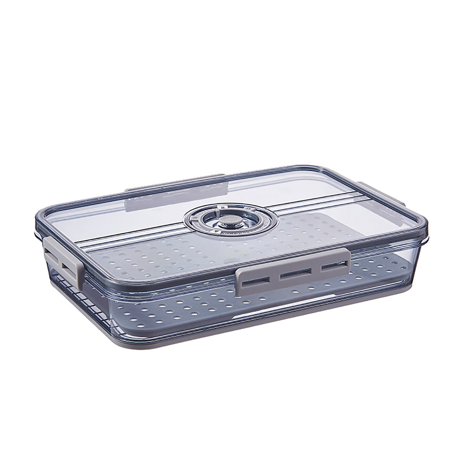 Ikeay Timer Storage Box, Fresh Produce Vegetable Fruit Storage ...