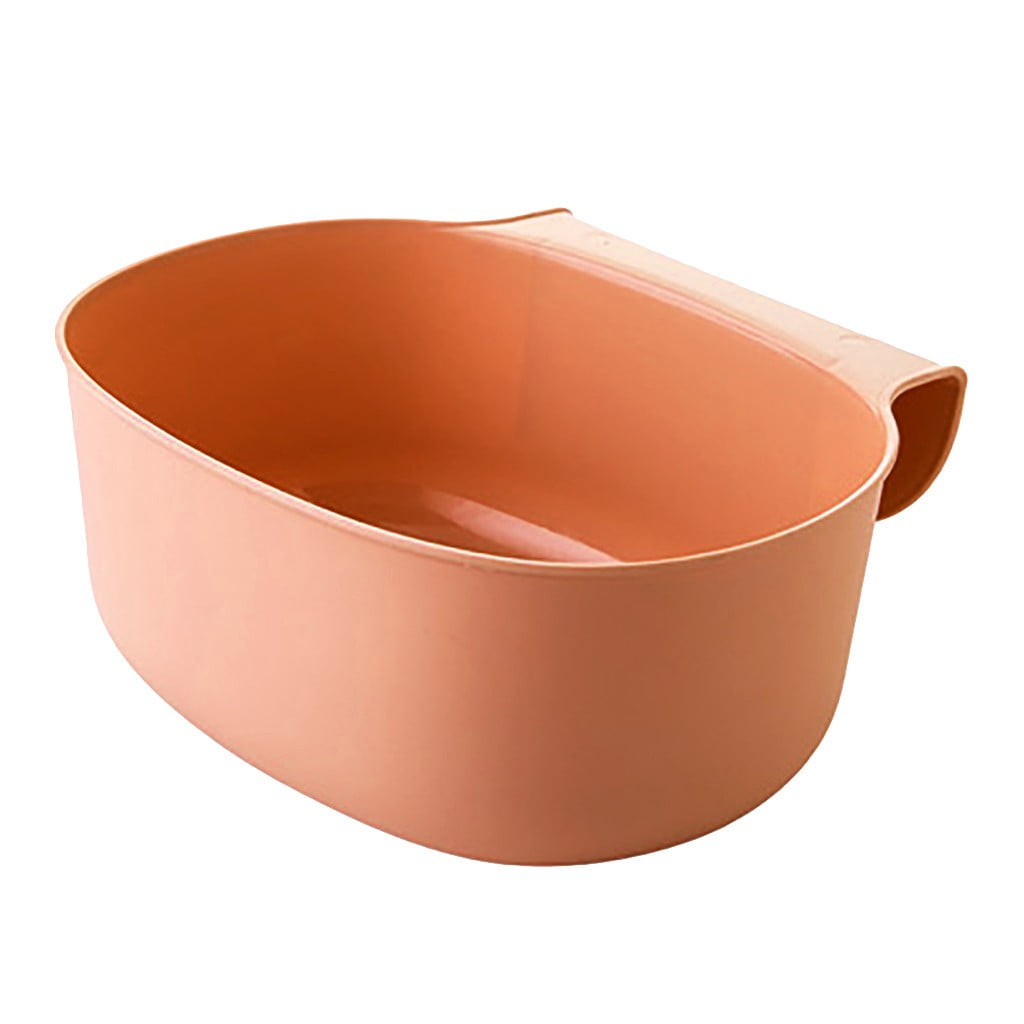 Ikeay Trash Can, Plastic Cabinet Trash Basket Hanging Garbage Kitchen ...