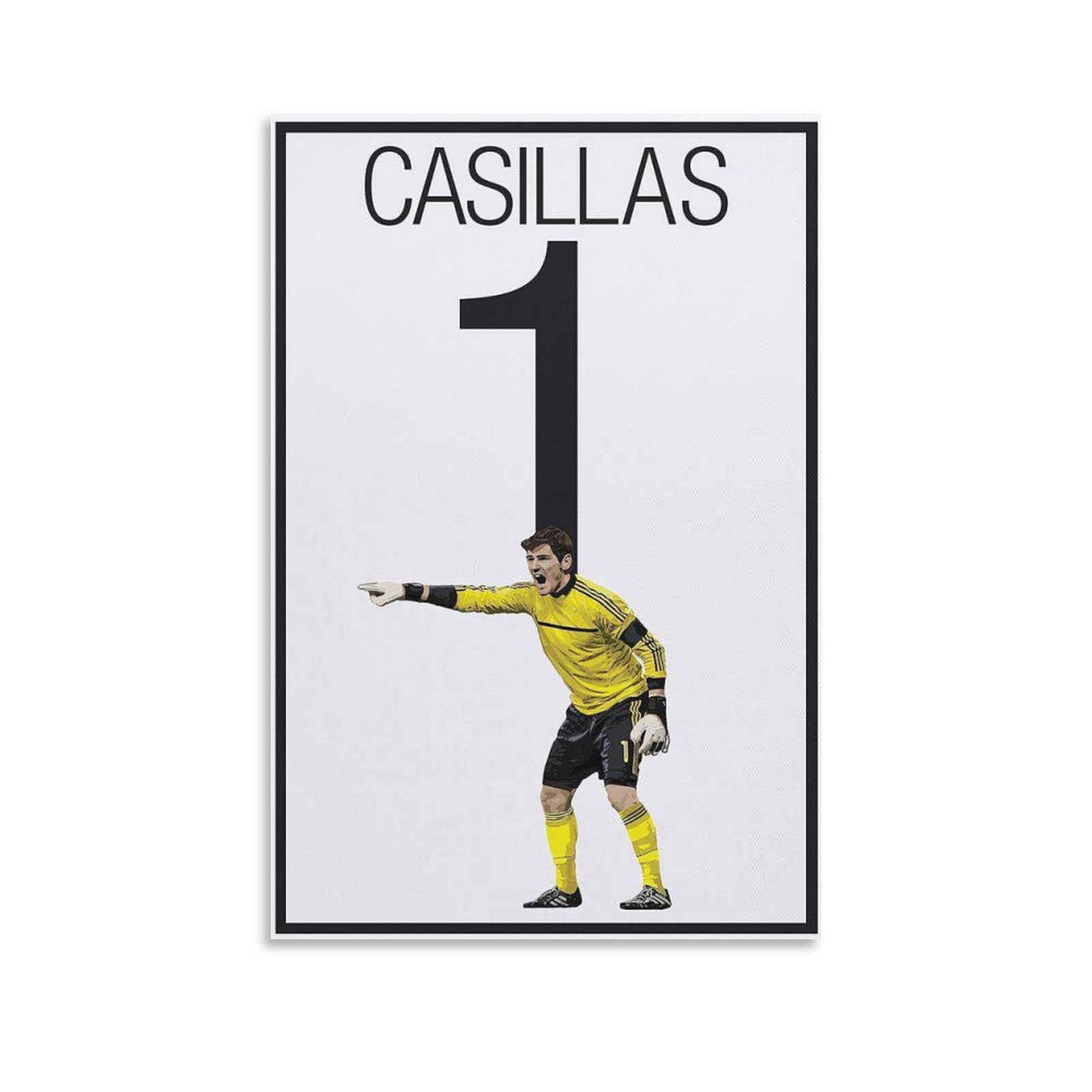 Iker Casillas Poster Canvas Poster Picture Print Wall Art Poster Painting Canvas Posters ...