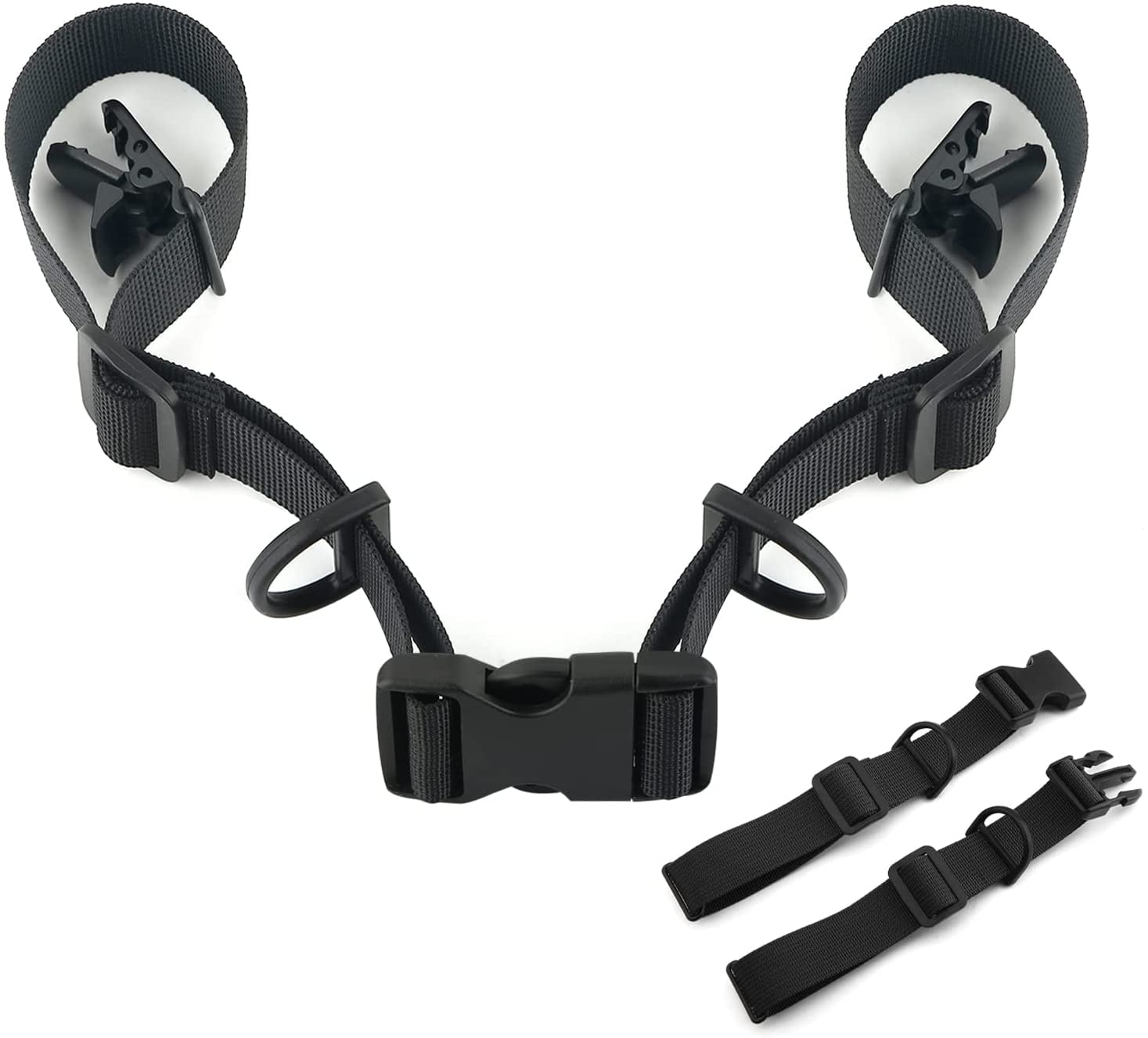 Ikerall Adjustable Backpack Sternum Straps with Quick Release Buckles ...