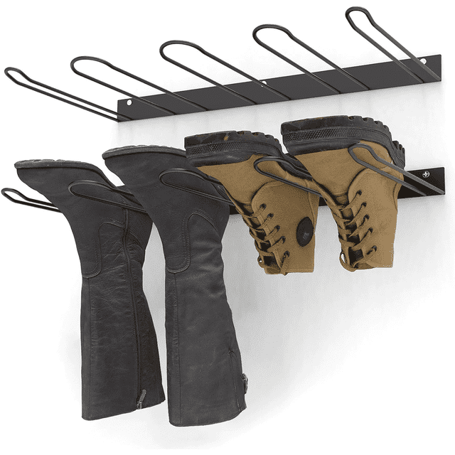 Ikerall 2-Tier Boot Rack, Metal Boot Hangers for Tall Boots and Cowboy ...