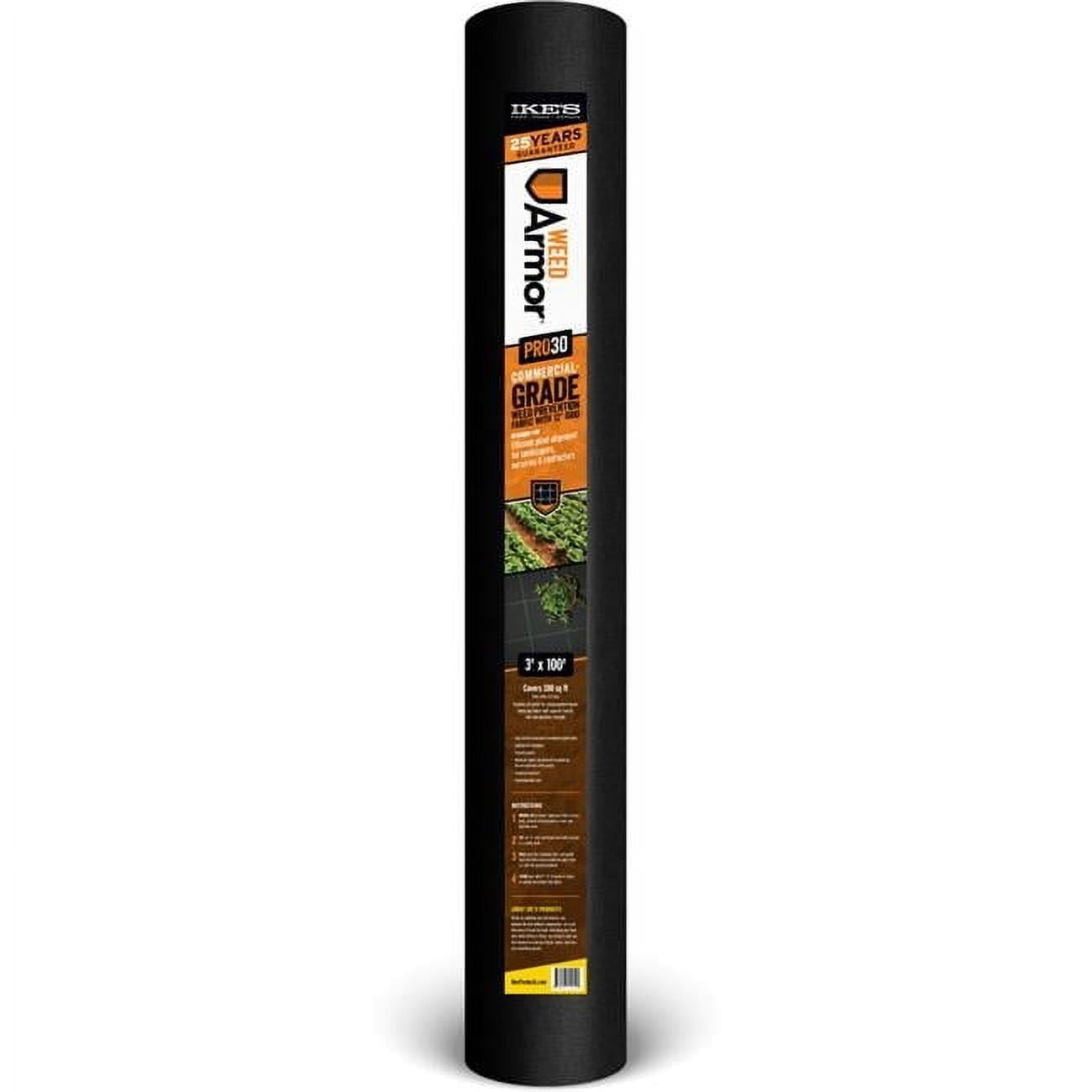 Ikes Weed Armor Pro 30 - 3 x 100 ft. Heavy Duty, SHIELD GUARD FABRIC ...