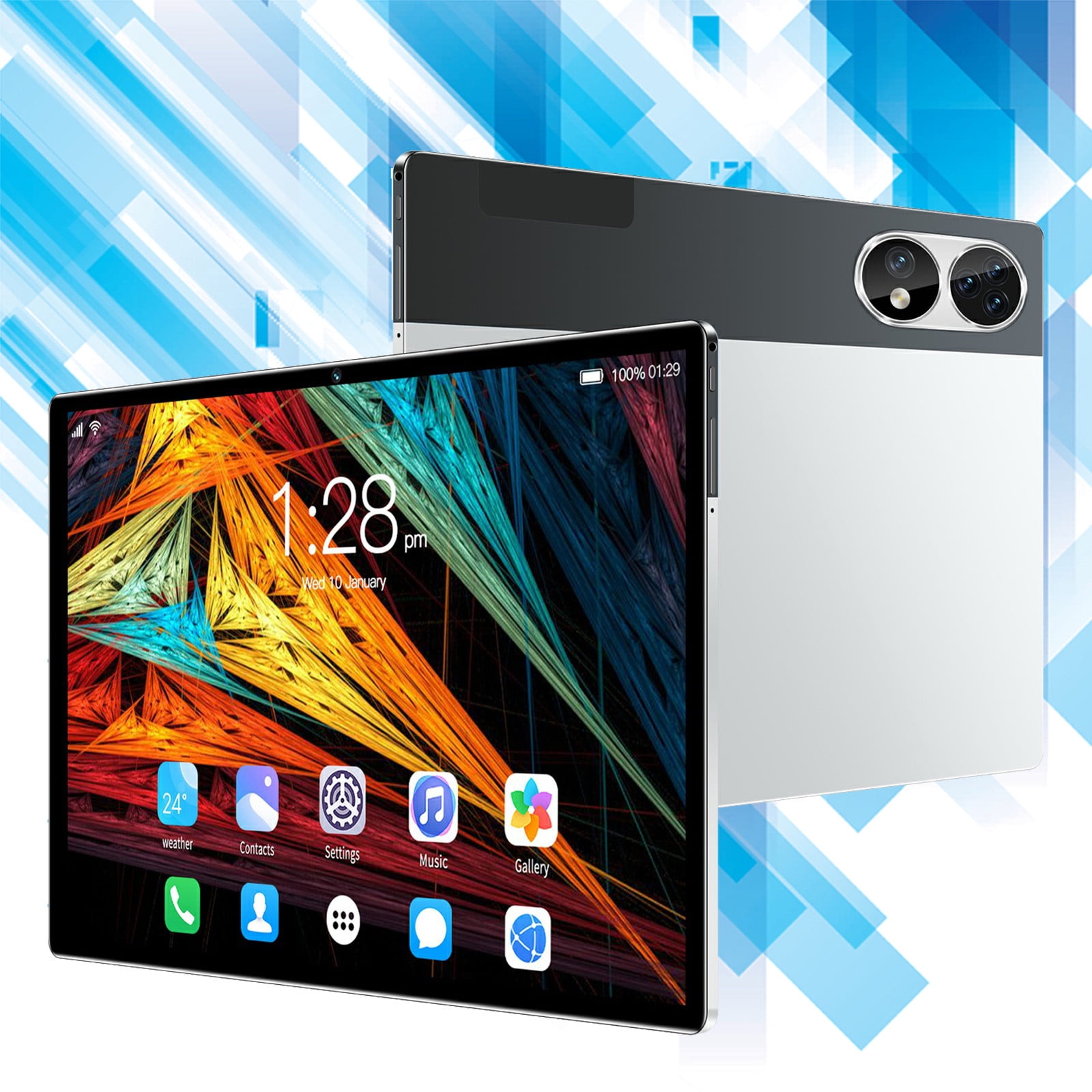 Ikohbadg 10.1 Android 12 Tablet 4GB RAM 64GB Storage High Configuration ...