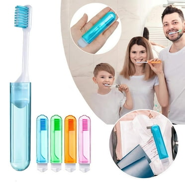 25pcs Disposable Toothbrushes with Toothpaste,Green Single Use ...