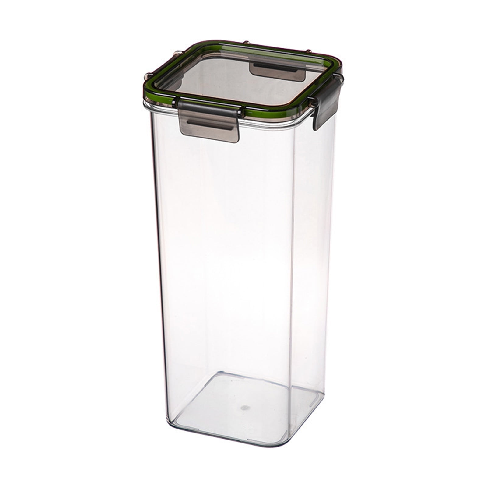 Ikohbadg Airtight Food Storage Containers Set, Transparent Plastic ...