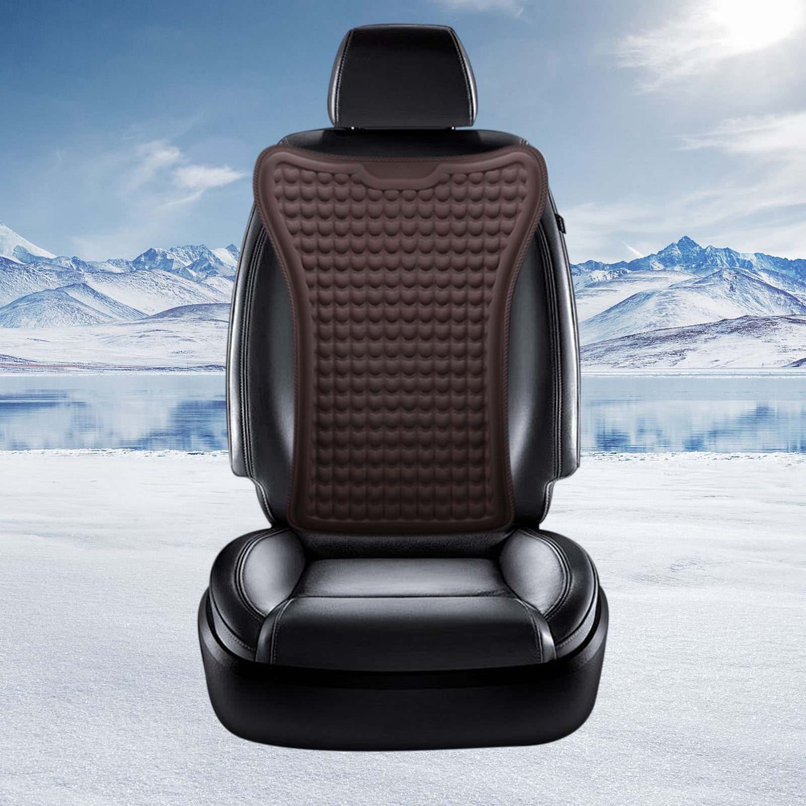 Ikohbadg Car Gel Ice Backrest for Ultimate Driving Comfort Ventilated ...