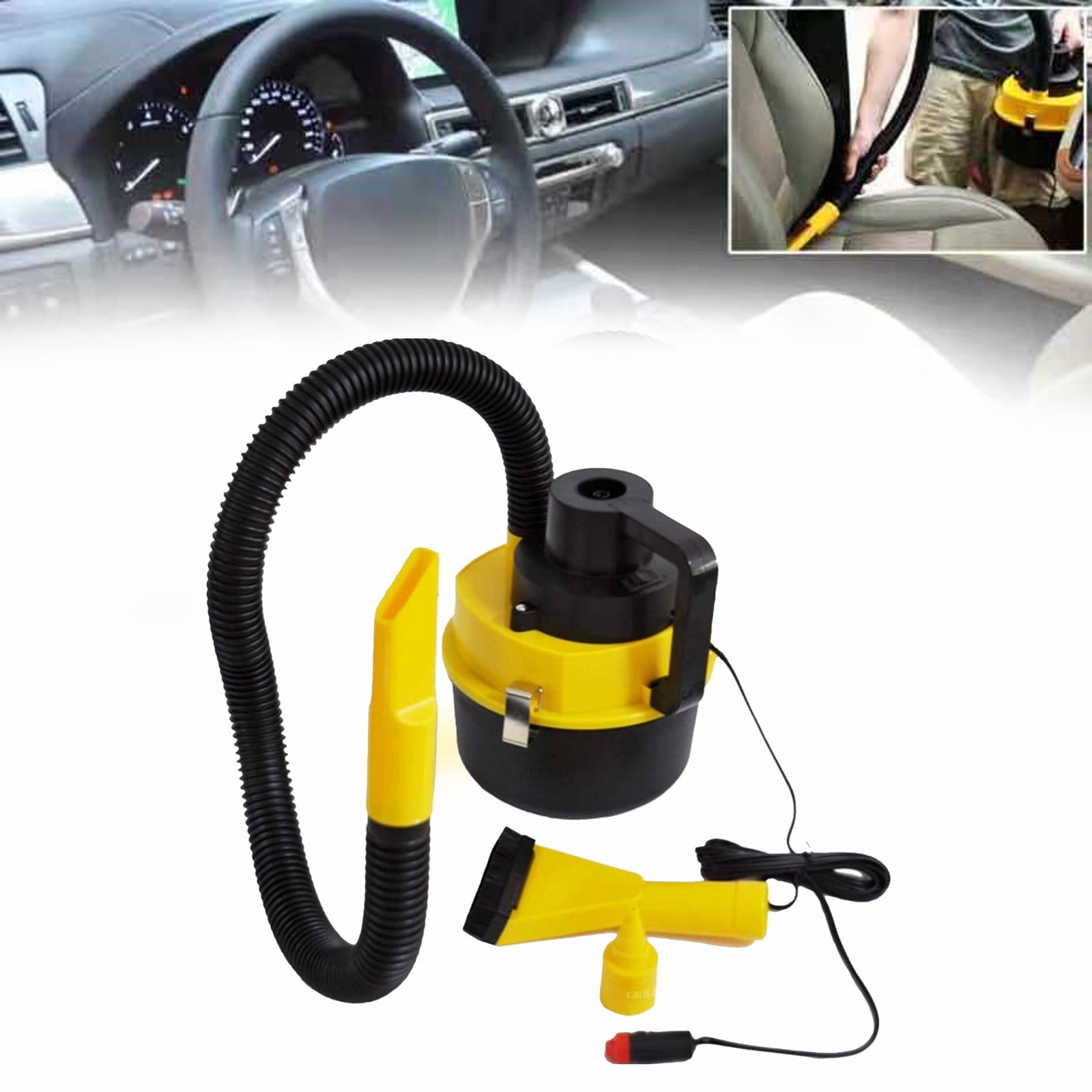 Ikohbadg Car Vacuum Cleaner 12V Wet/Dry Portable, Multi-function Car ...