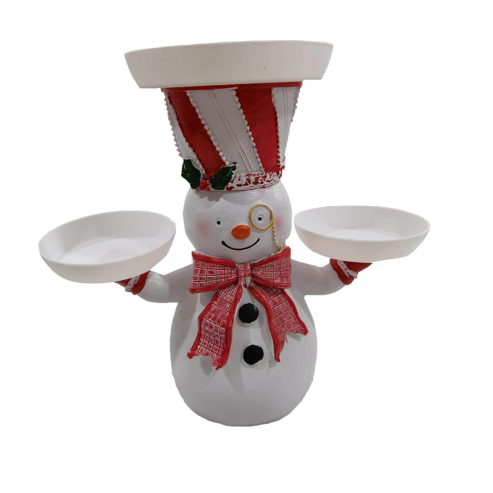 Ikohbadg Christmas Snowman Treats Holder, Christmas Decoration Snack ...