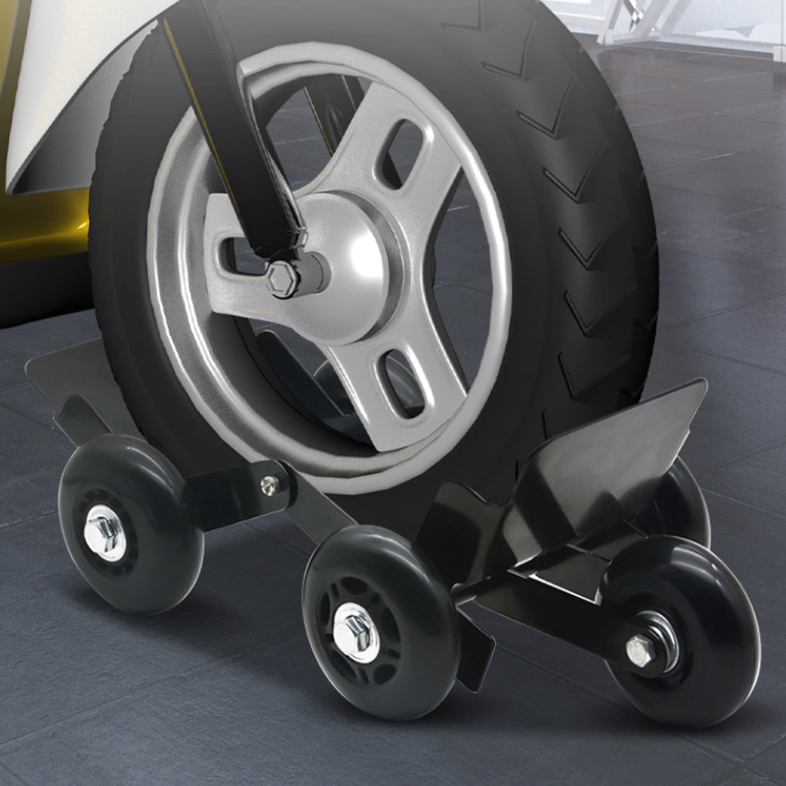 Ikohbadg Electric Car Booster Trailer for Flat Tire Emergency, Portable ...