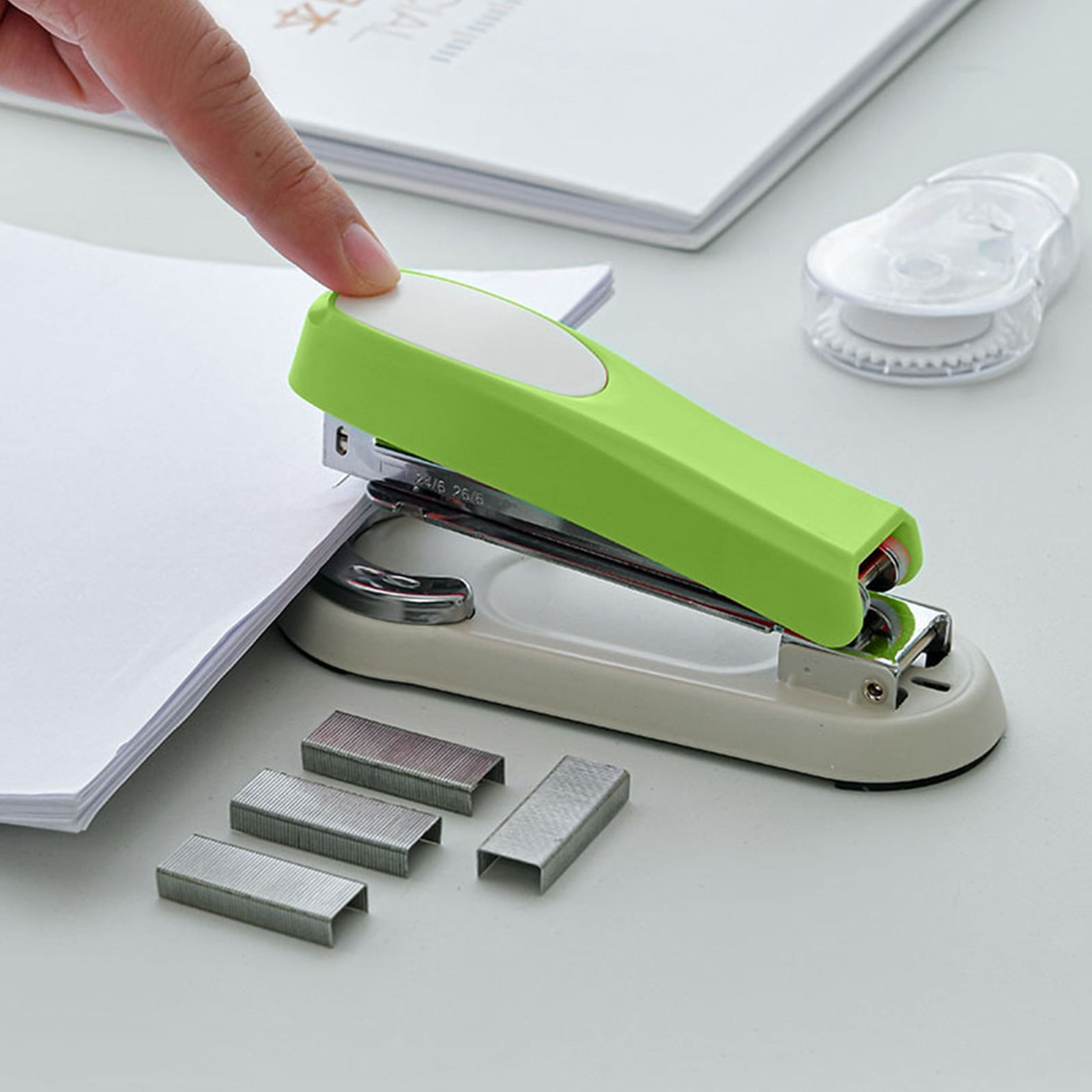 Ikohbadg Extended Rotatable Stapler, Versatile 360° Rotation Heavy Duty ...