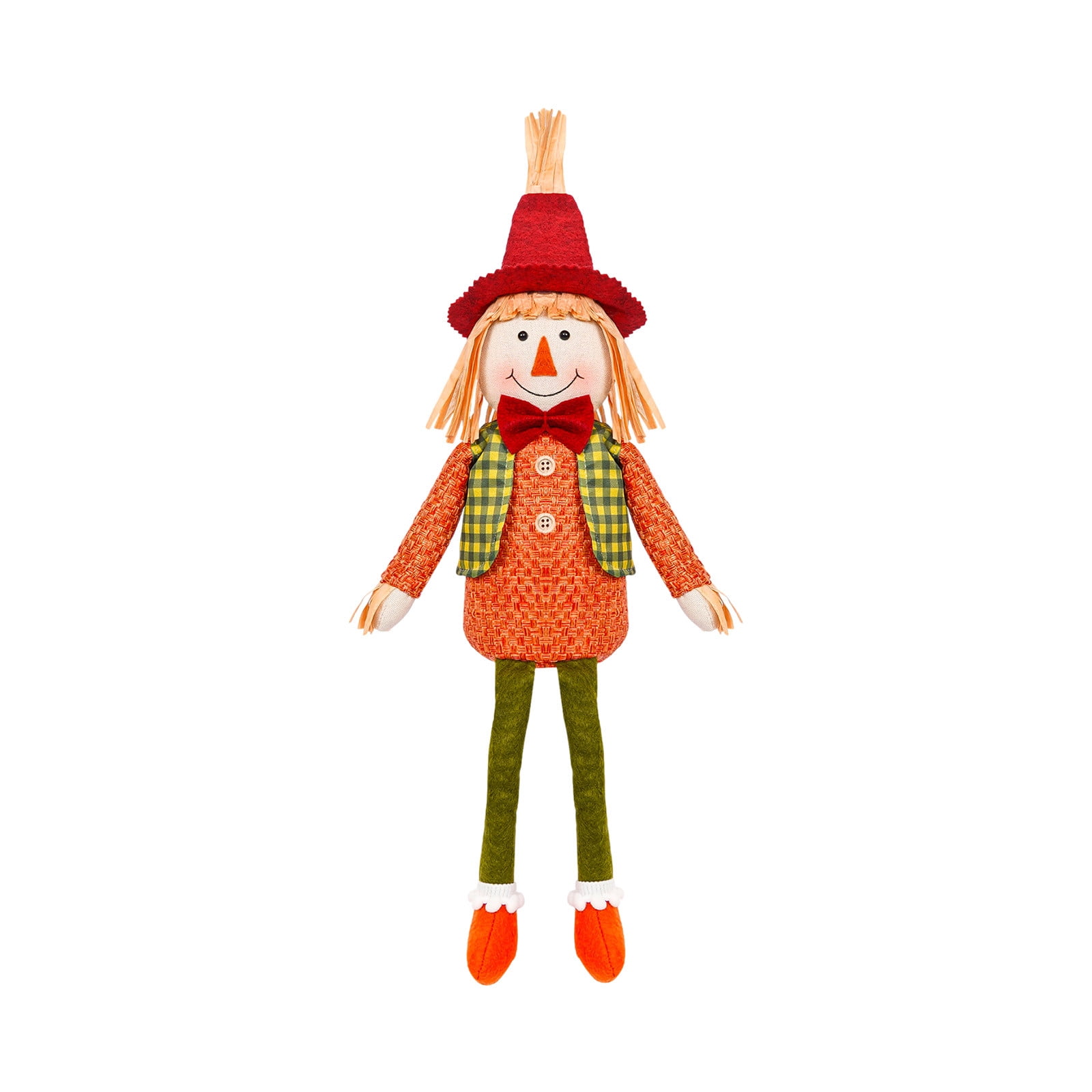 Ikohbadg Fall Decorations for Home Plush Handmade Mini Scarecrow Dolls ...