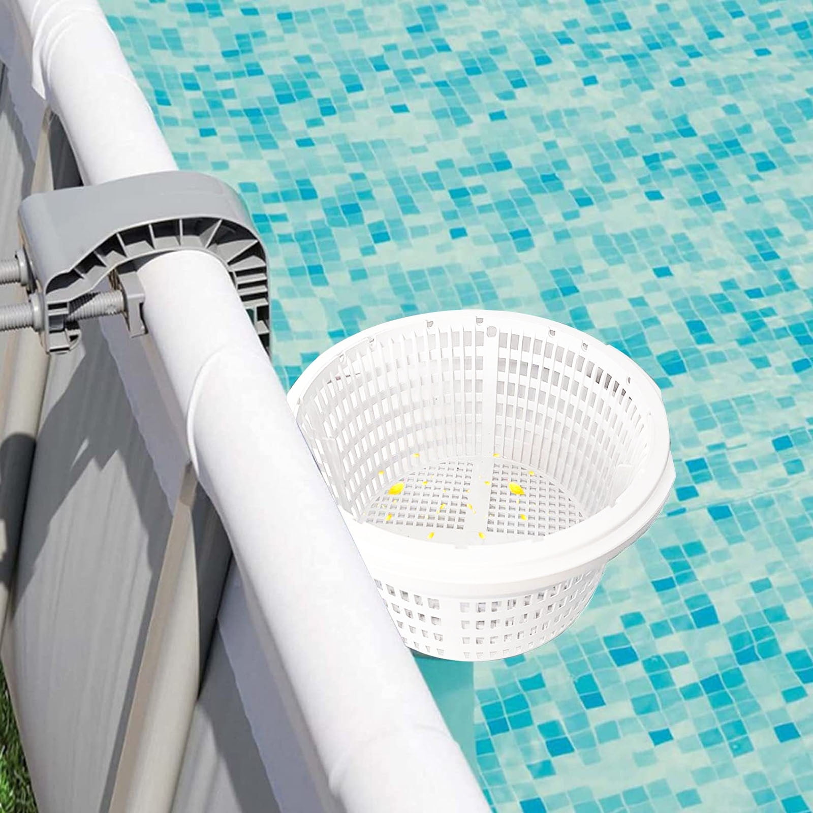 Ikohbadg Ground Swimming Pool Filtration System with Skimmer Basket ...