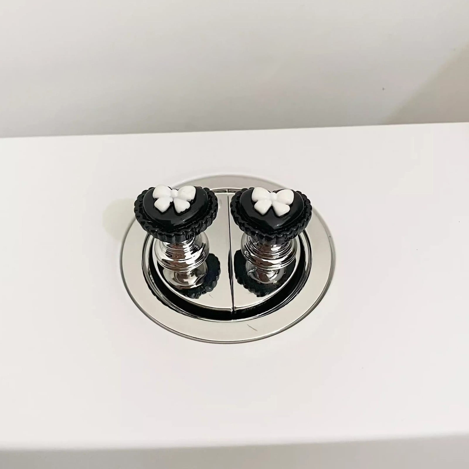 Ikohbadg Heart Shaped Toilet Lid Lifter Hygienic Easy Install Heart ...