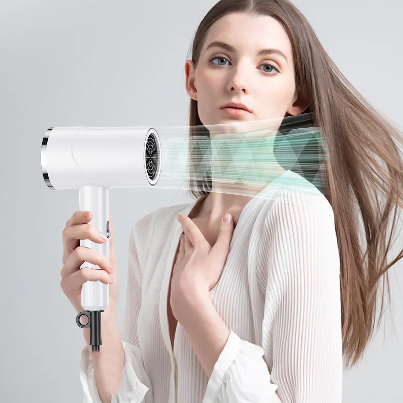 Ikohbadg High-Power Hair Blower for Home Use - Advanced Electric Hair Dryer and Styling Comb ...