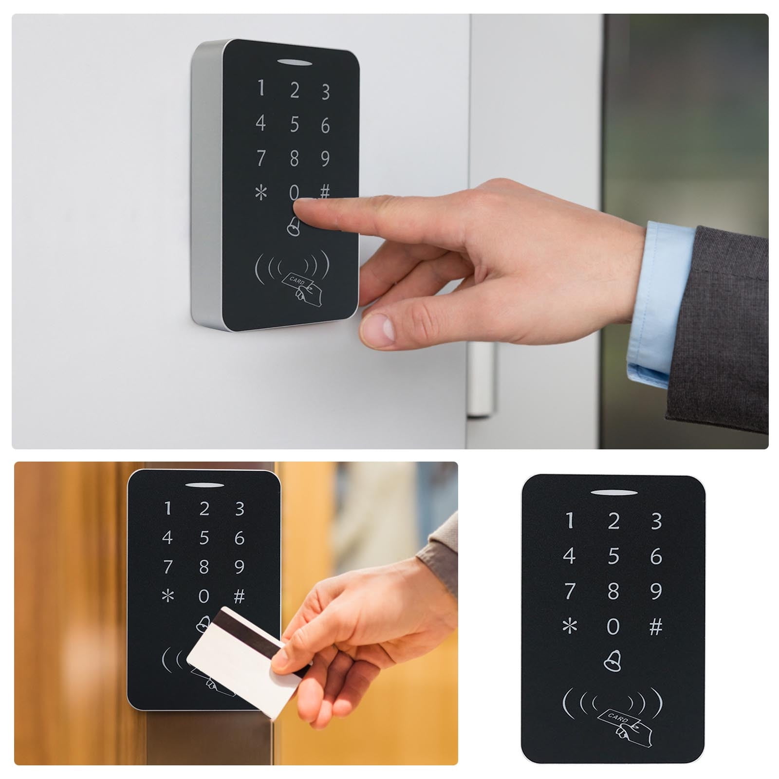 Ikohbadg Keyless Entry Door Lock with Keypad, Smart Lock Electronic ...