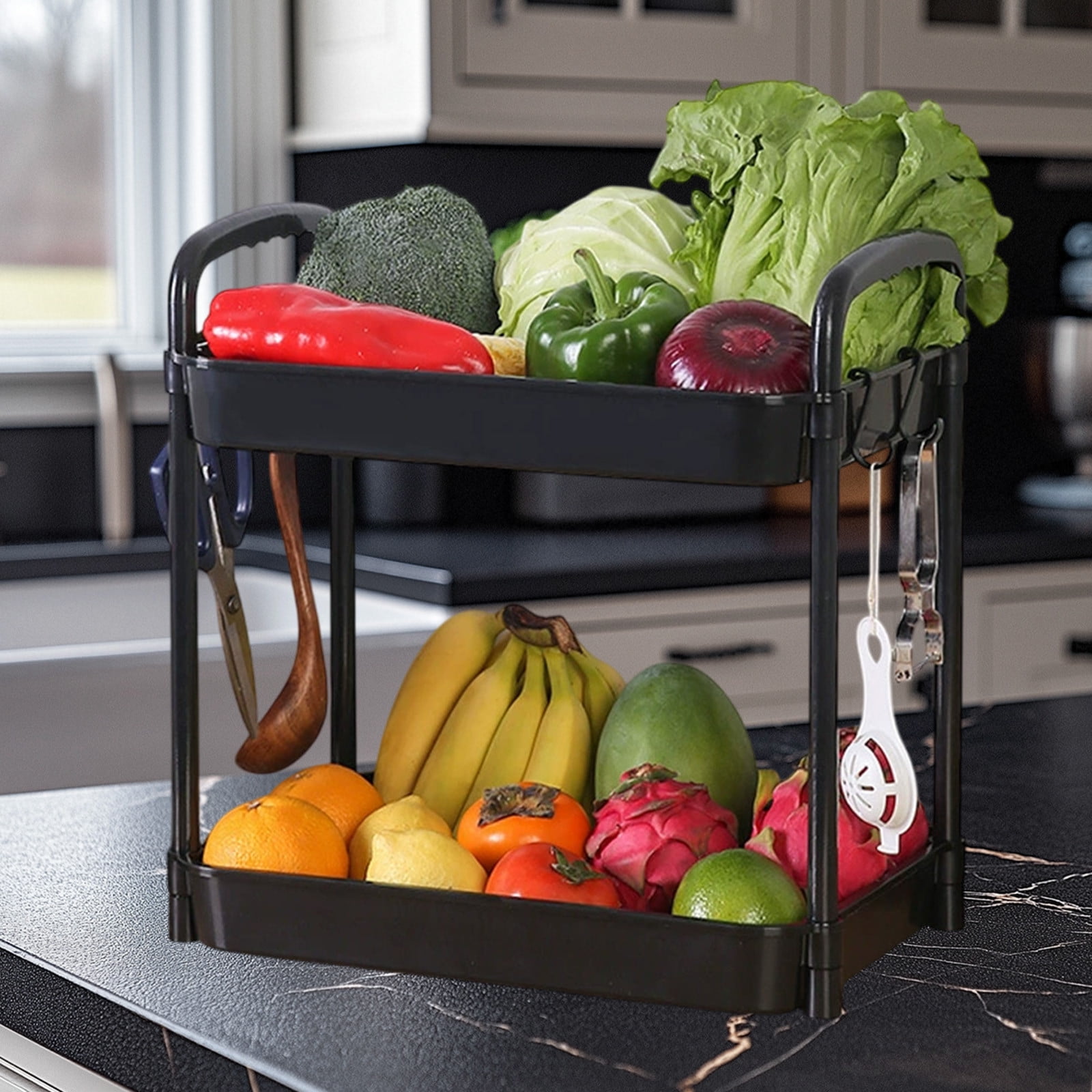 Ikohbadg Kitchen Countertop Organizer Rack for Home Multi-Purpose Sink ...