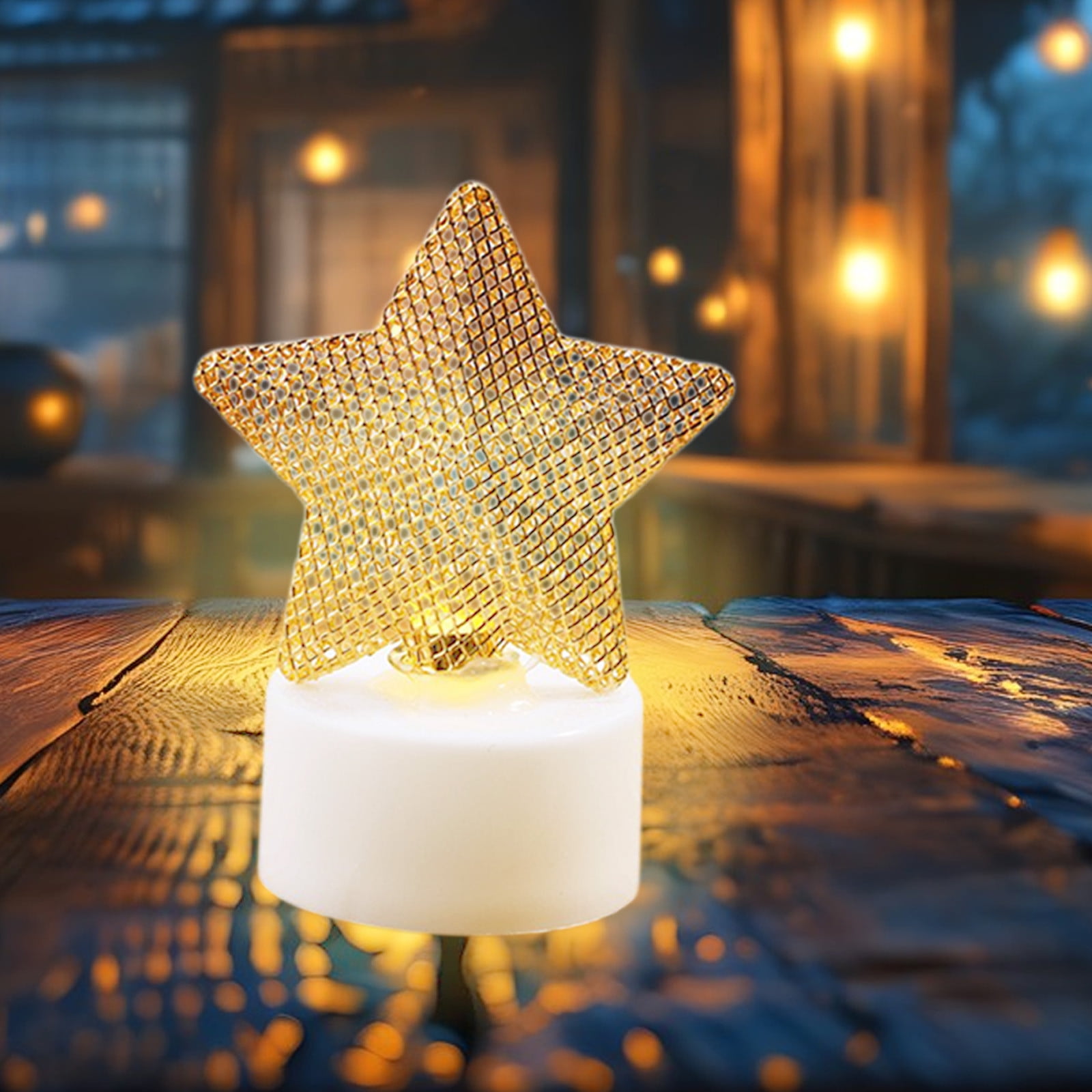 Ikohbadg LED Electronic Candle Light, Romantic LED Candle, Bedroom ...