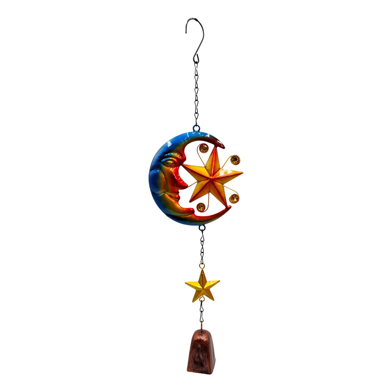 Ikohbadg Metal Wind Chime for Home Decoration, Handmade Rustic Art ...