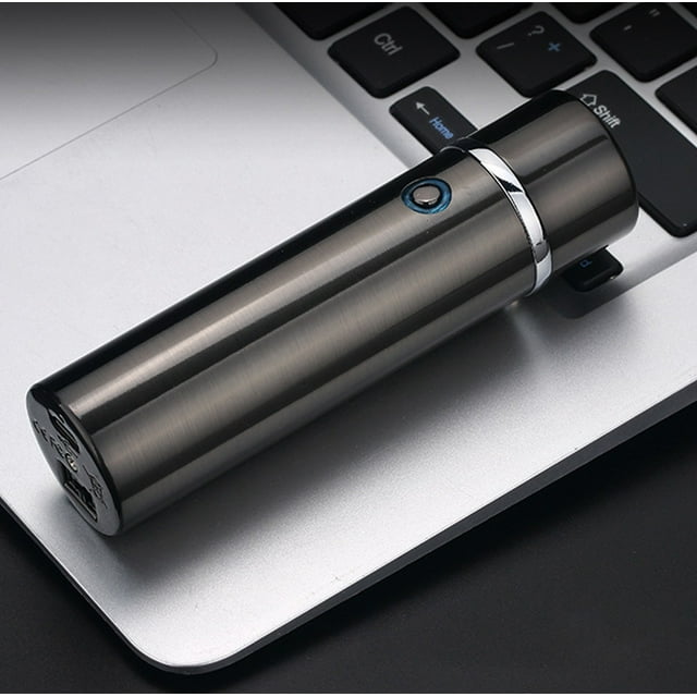 Ikohbadg New Metal Creative Lighter with LED Lights, Personalized USB ...