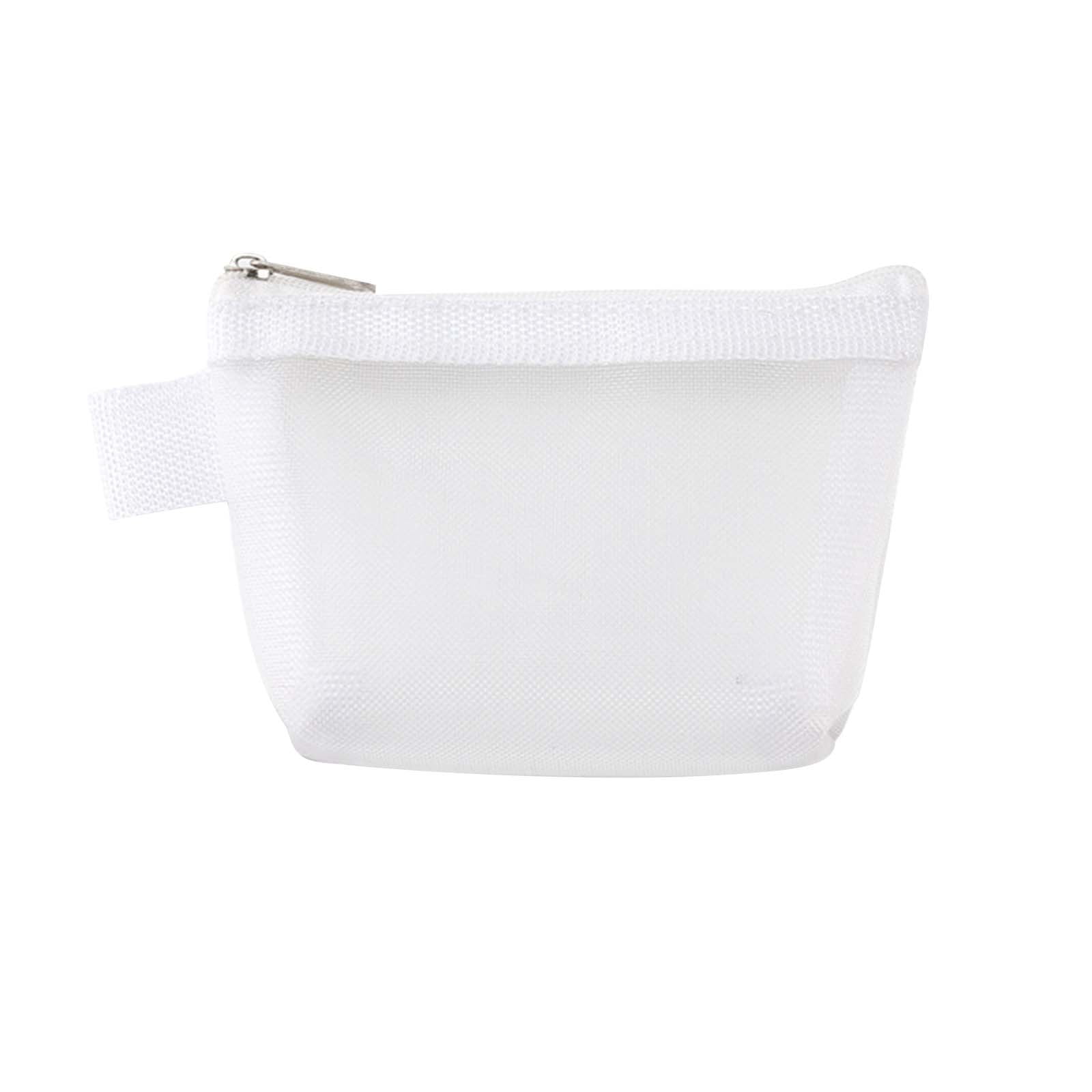 Ikohbadg Nylon Triangular Mesh Coin Purse, Large Capacity Key Bag, Card ...