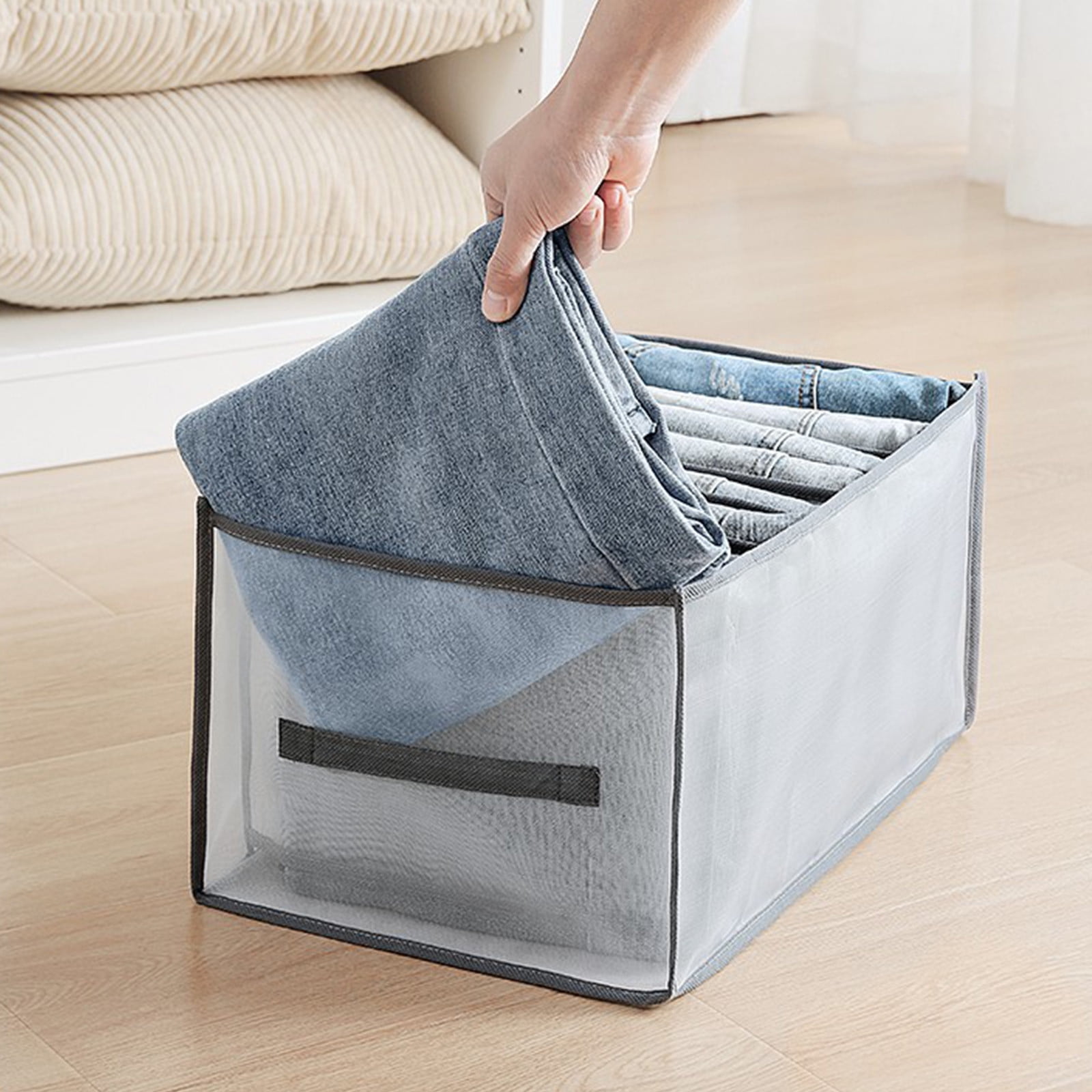Ikohbadg Pants Storage And Sorting Organizer For Clothes Layered