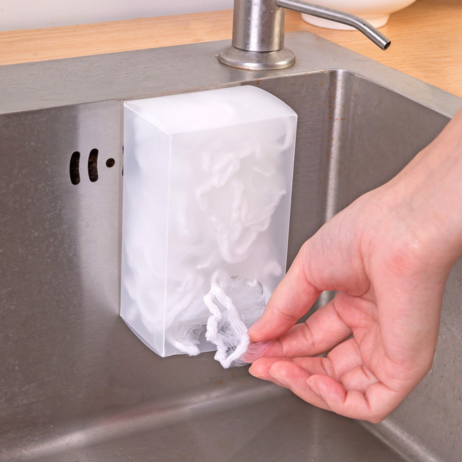 Ikohbadg Plastic Kitchen Sink Filter Screen Frosted Extraction Box ...