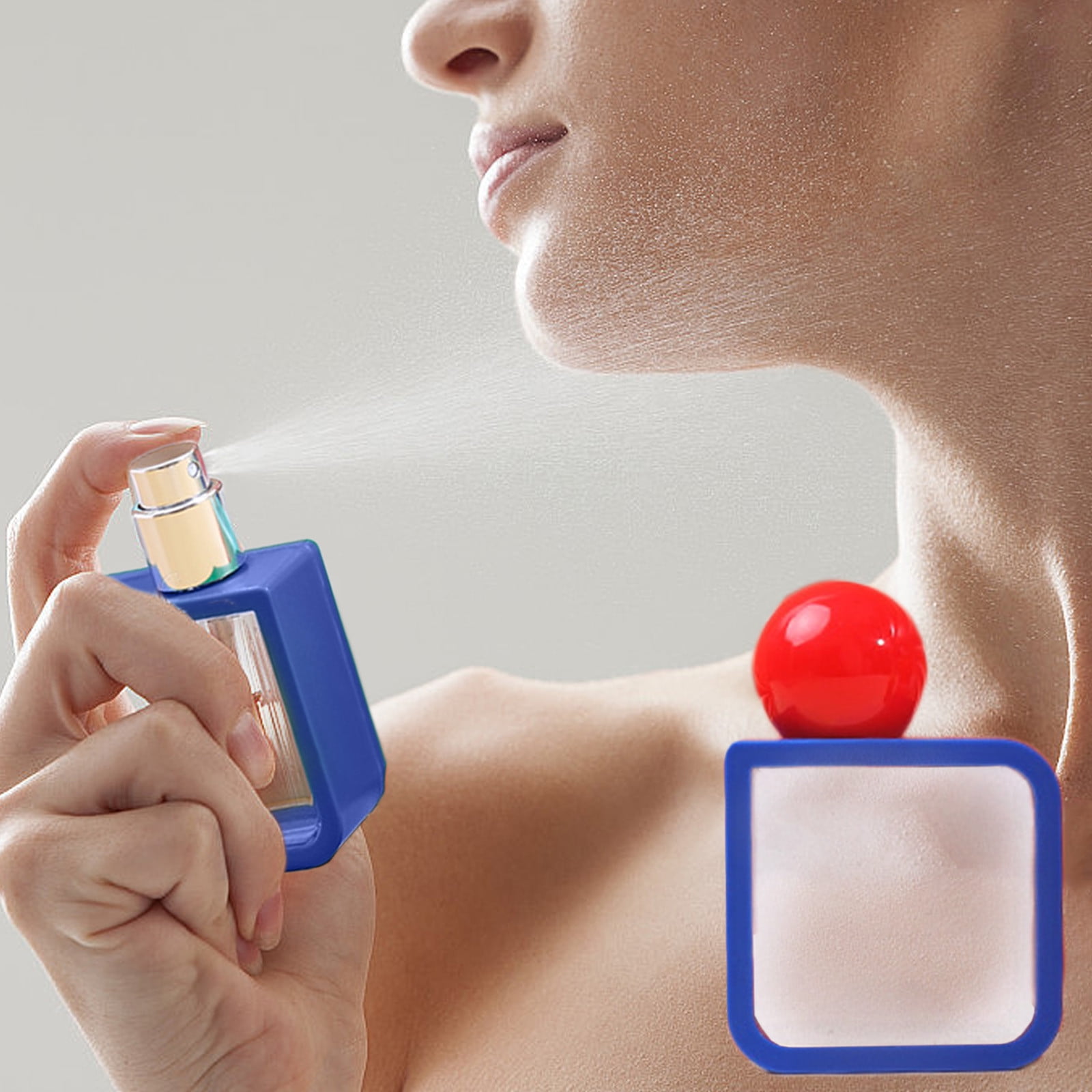 Ikohbadg Portable Refillable Perfume Spray Bottle for Travel, Leak ...