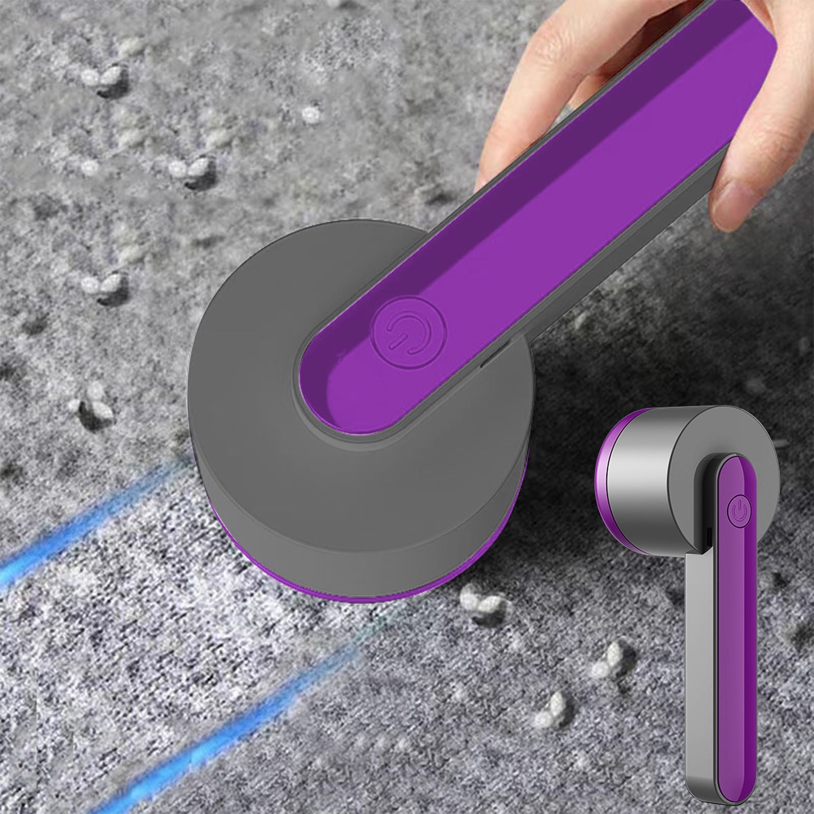 Ikohbadg Rechargeable Fabric Shaver and Lint Remover - Efficient Clothes Fuzz Buster with Large ...