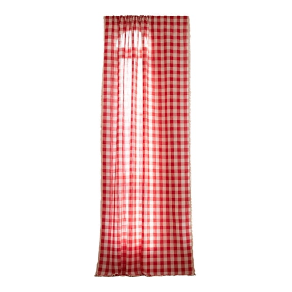 Ikohbadg Rural Style Woven Curtains for Living Room and Bedroom, Semi ...