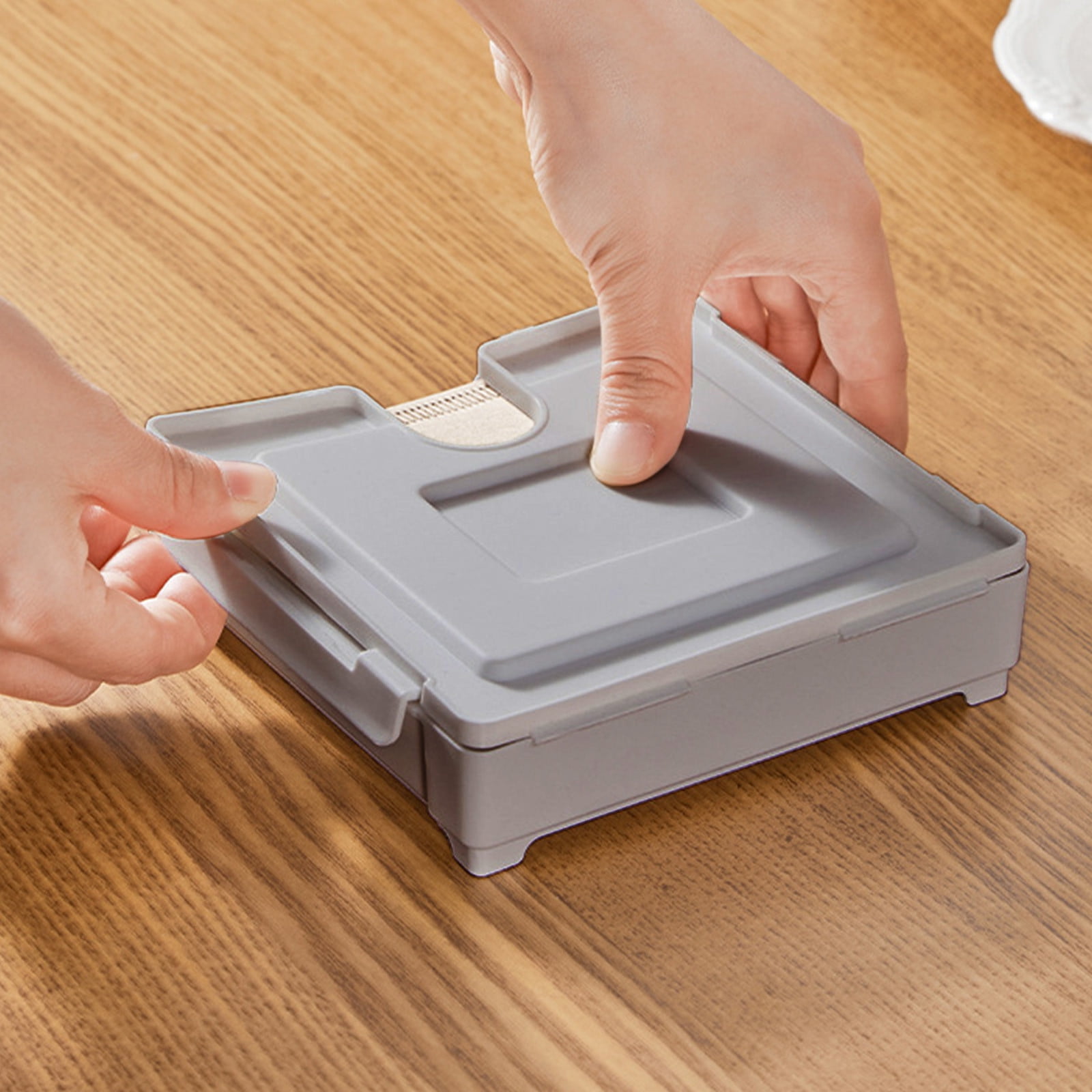 Ikohbadg Scandinavian Tissue Box, Stylish Composite Drawer Box for Home ...