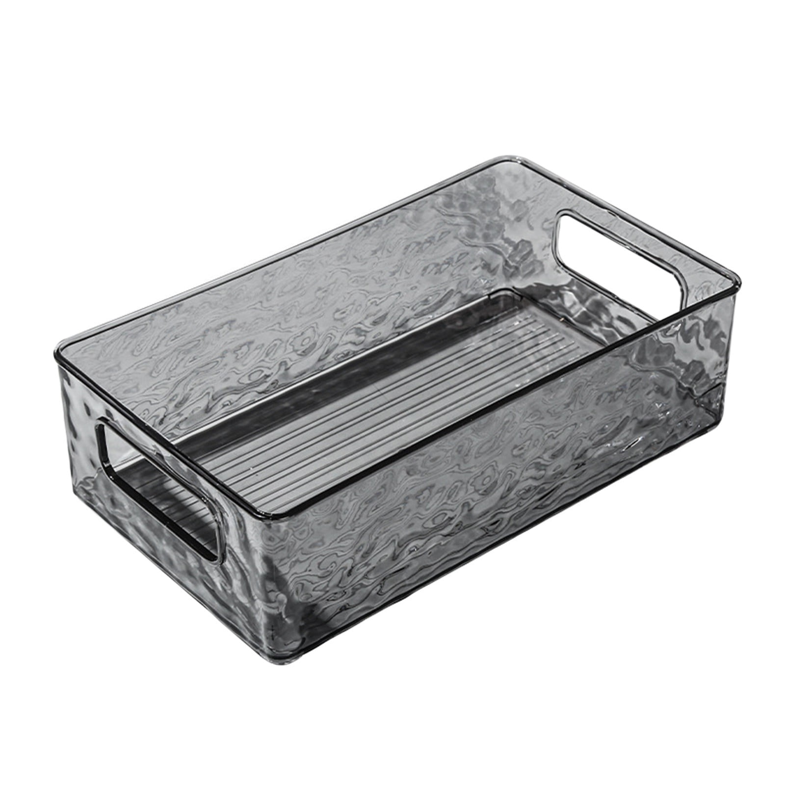 Ikohbadg Small Plastic Kitchen Storage Container Bin with Handles ...