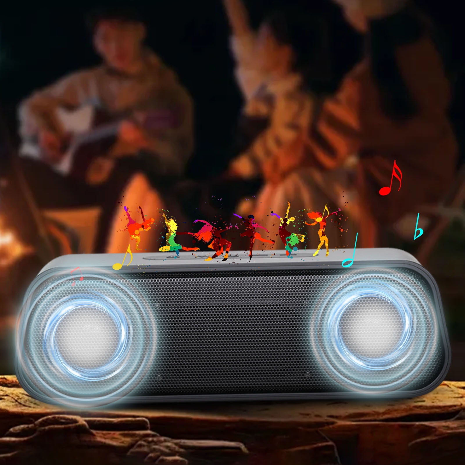 Ikohbadg Wireless Bluetooth Multimedia Speakers with Subwoofer for ...