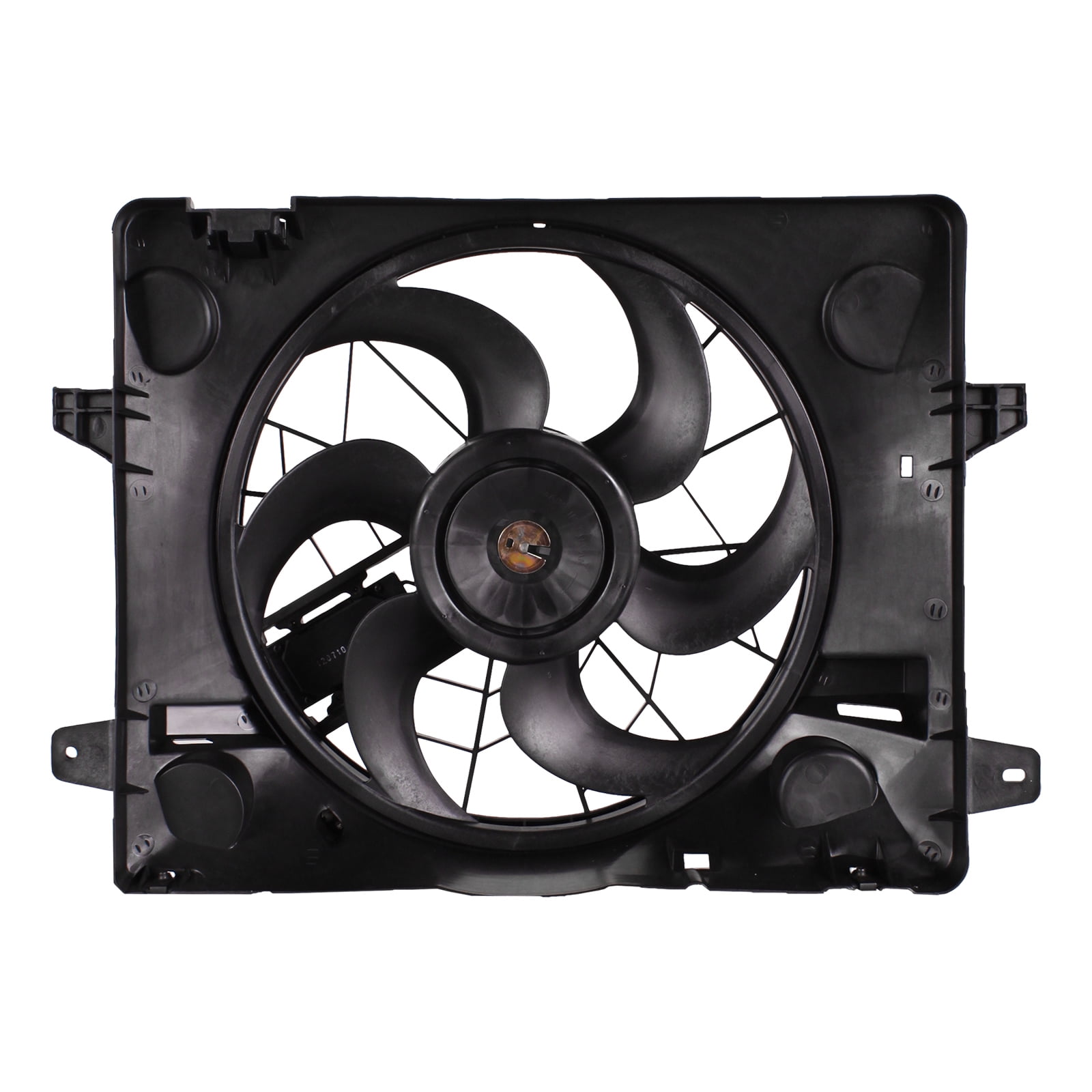 Ikon Motorsport Radiator Cooling Fan Assembly Replacement for 2003-2005 ...