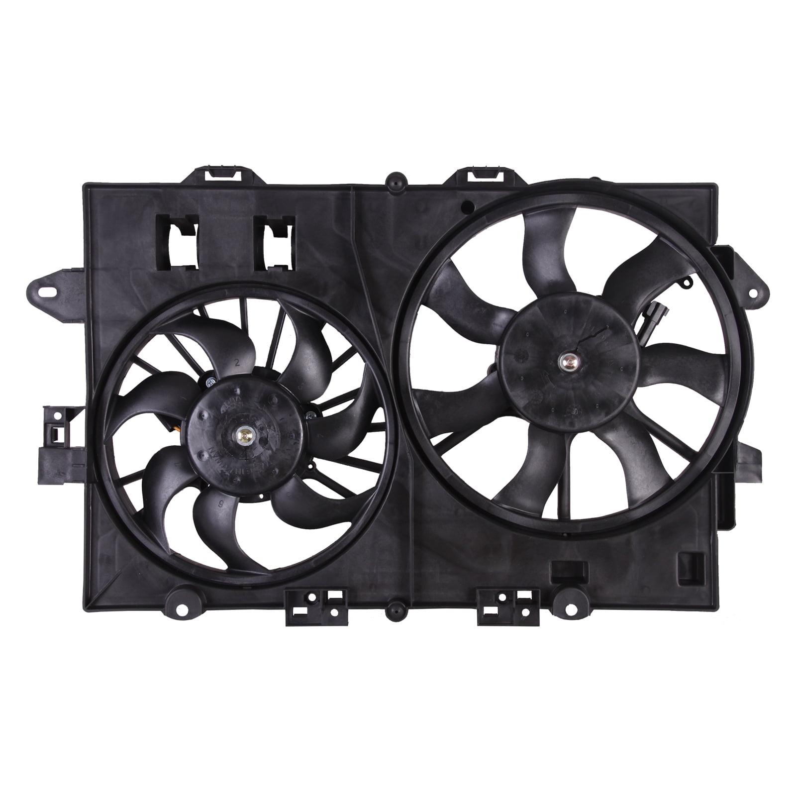 Ikon Motorsport Radiator Cooling Fan Assembly Replacement for 2008 ...