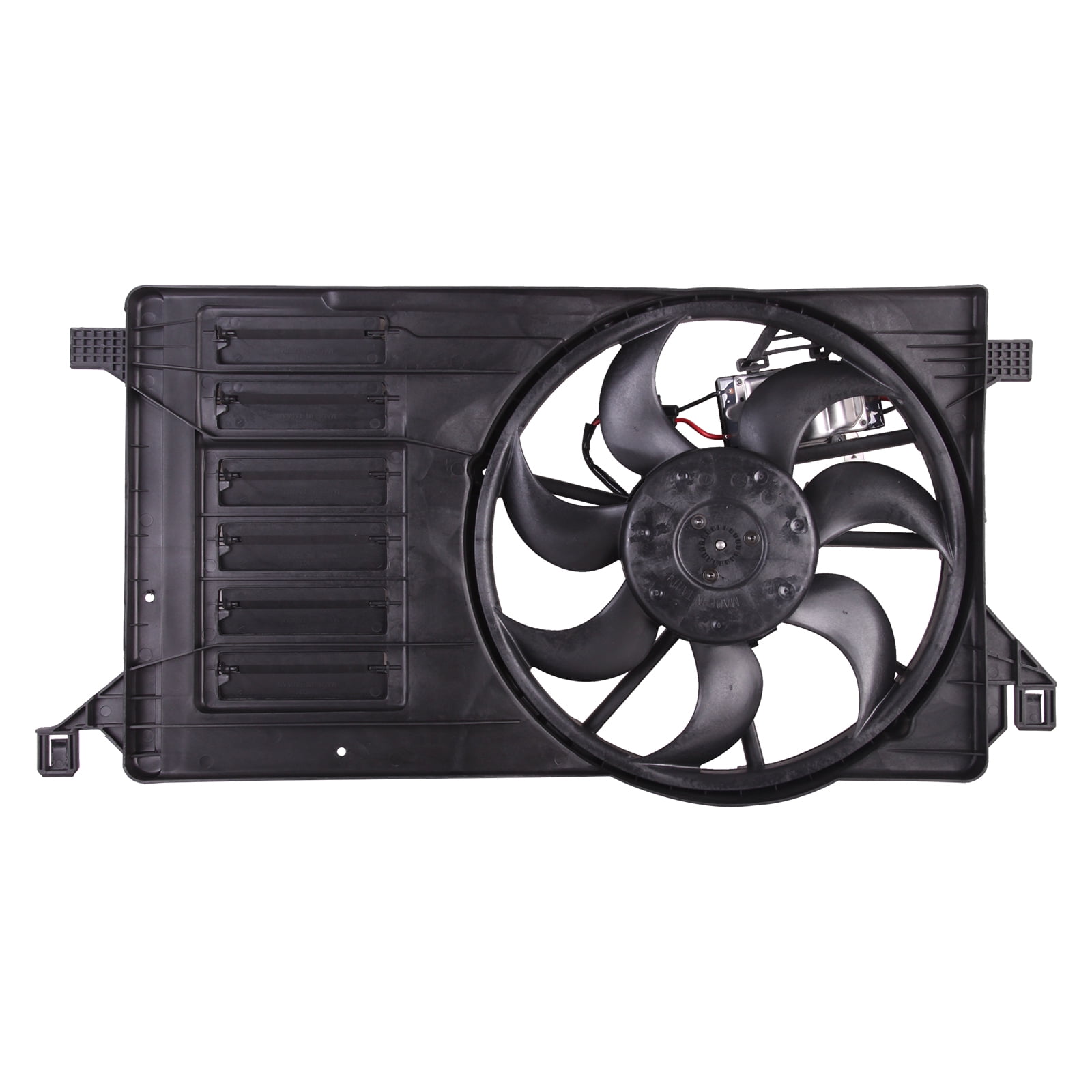 Ikon Motorsport Radiator Cooling Fan Assembly Replacement for 2010-2013 ...