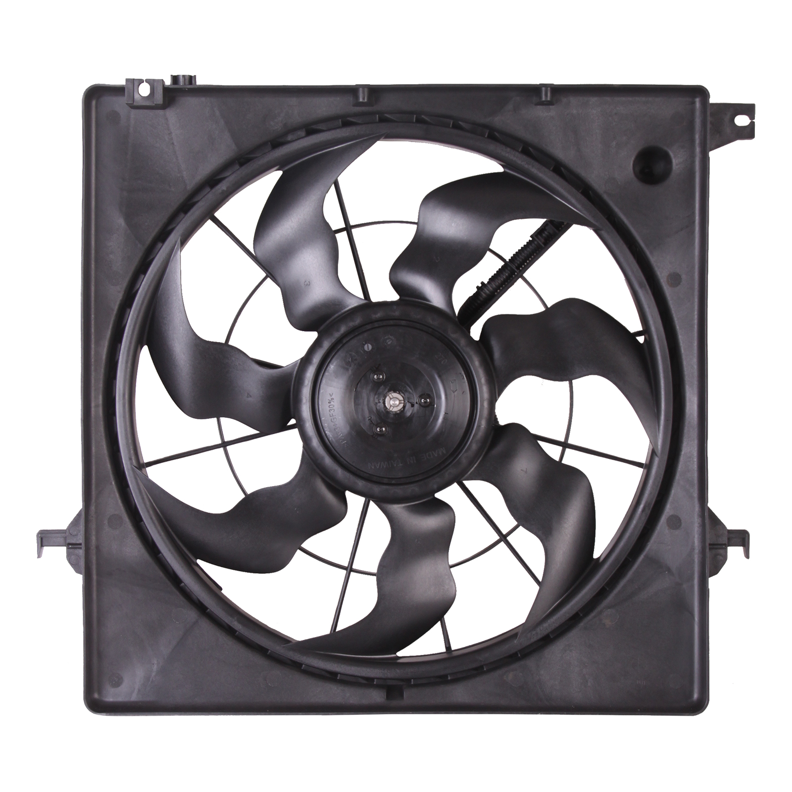 Ikon Motorsport Radiator Cooling Fan Assembly Replacement for 2013-2018 ...