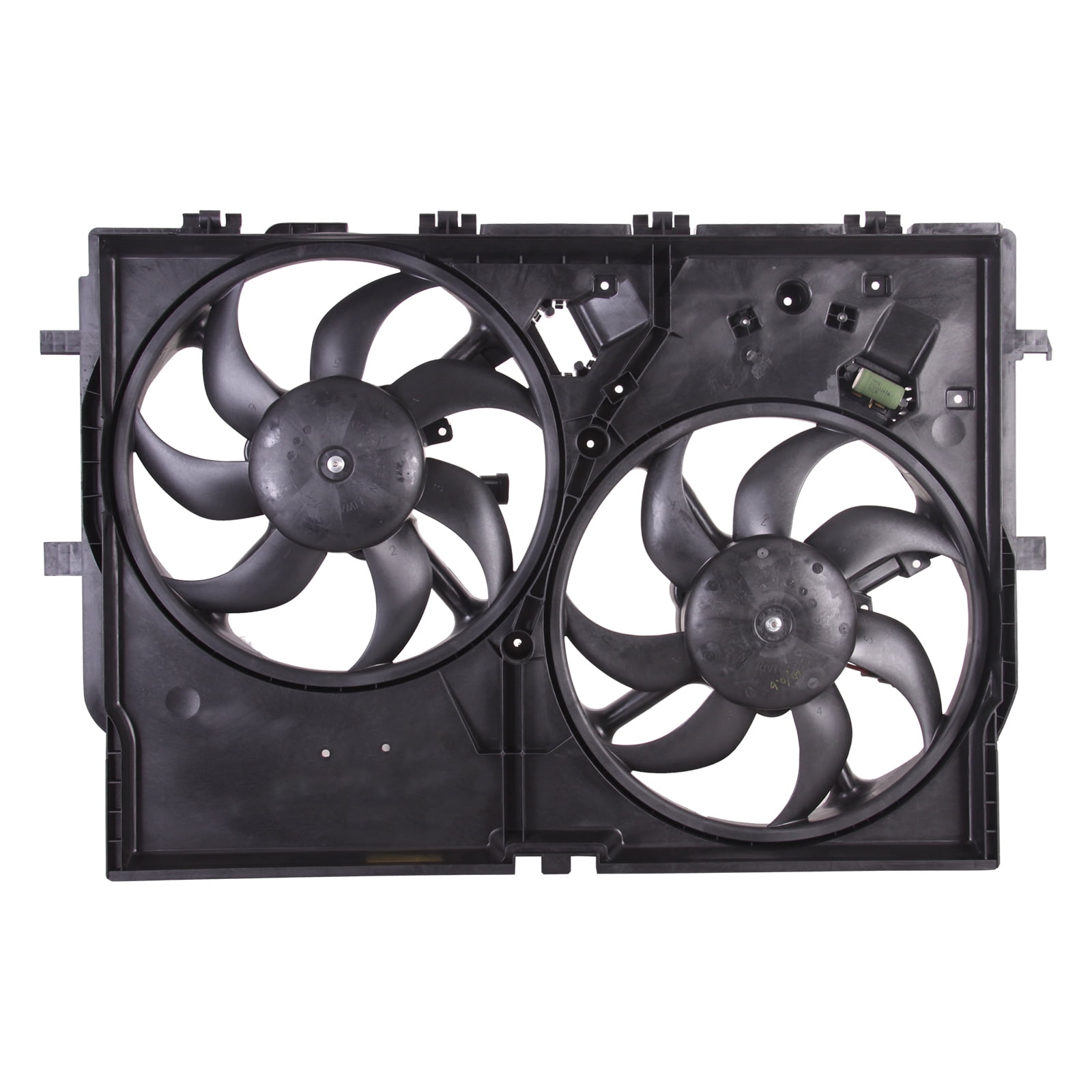 Ikon Motorsport Radiator Cooling Fan Assembly Replacement for 2014-2021 ...
