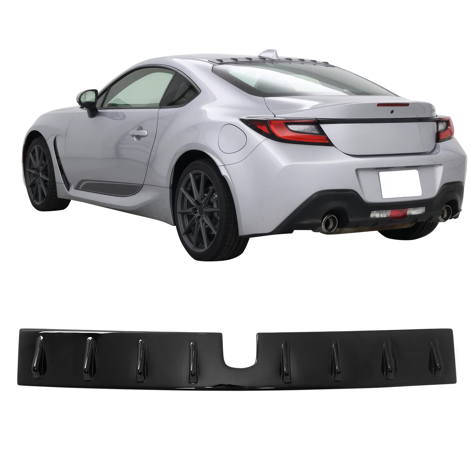 Ikon Motorsport Rear Roof Vortex Spoiler Fits 2022-2025 Subaru BRZ 2022 ...