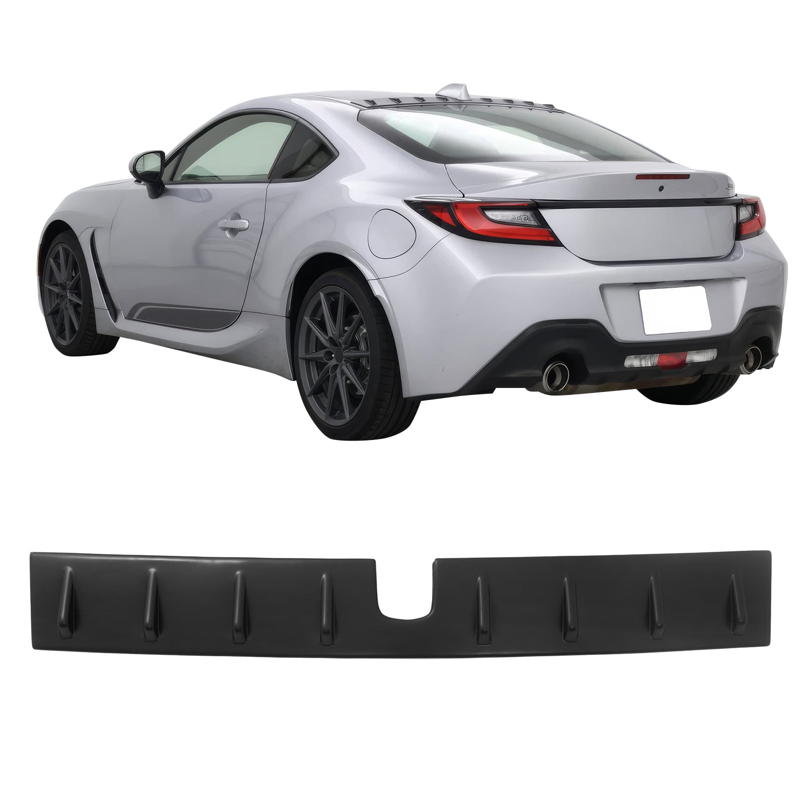 Ikon Motorsport Rear Roof Vortex Spoiler Fits 2022-2025 Subaru BRZ 2022 ...