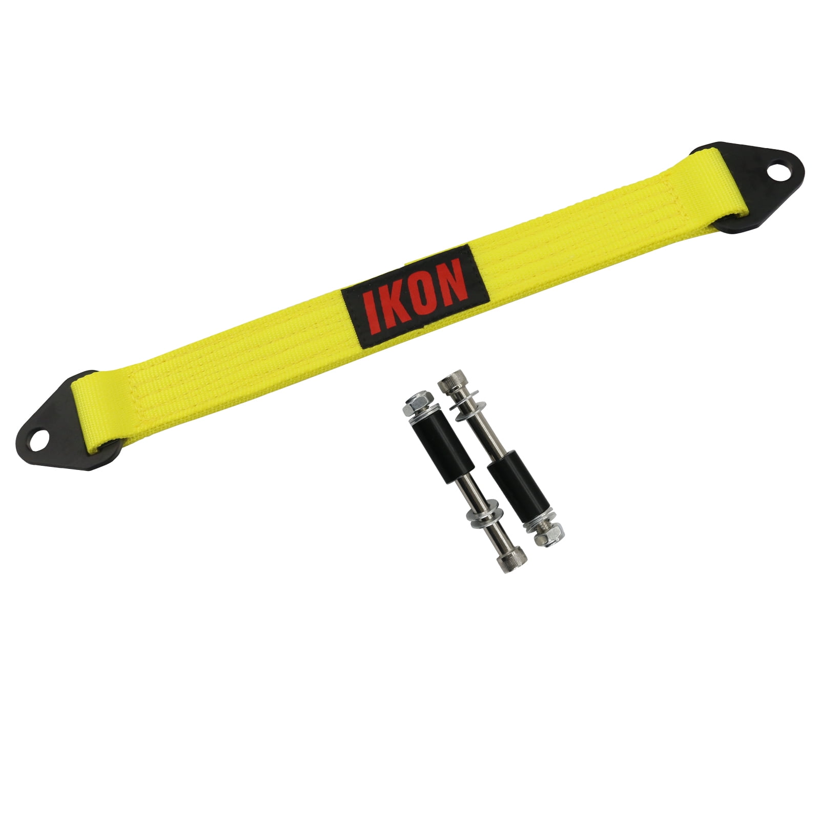 Ikon Motorsports 18 Inch Yellow Limit Strap w/ Shock Bolts Compatible ...