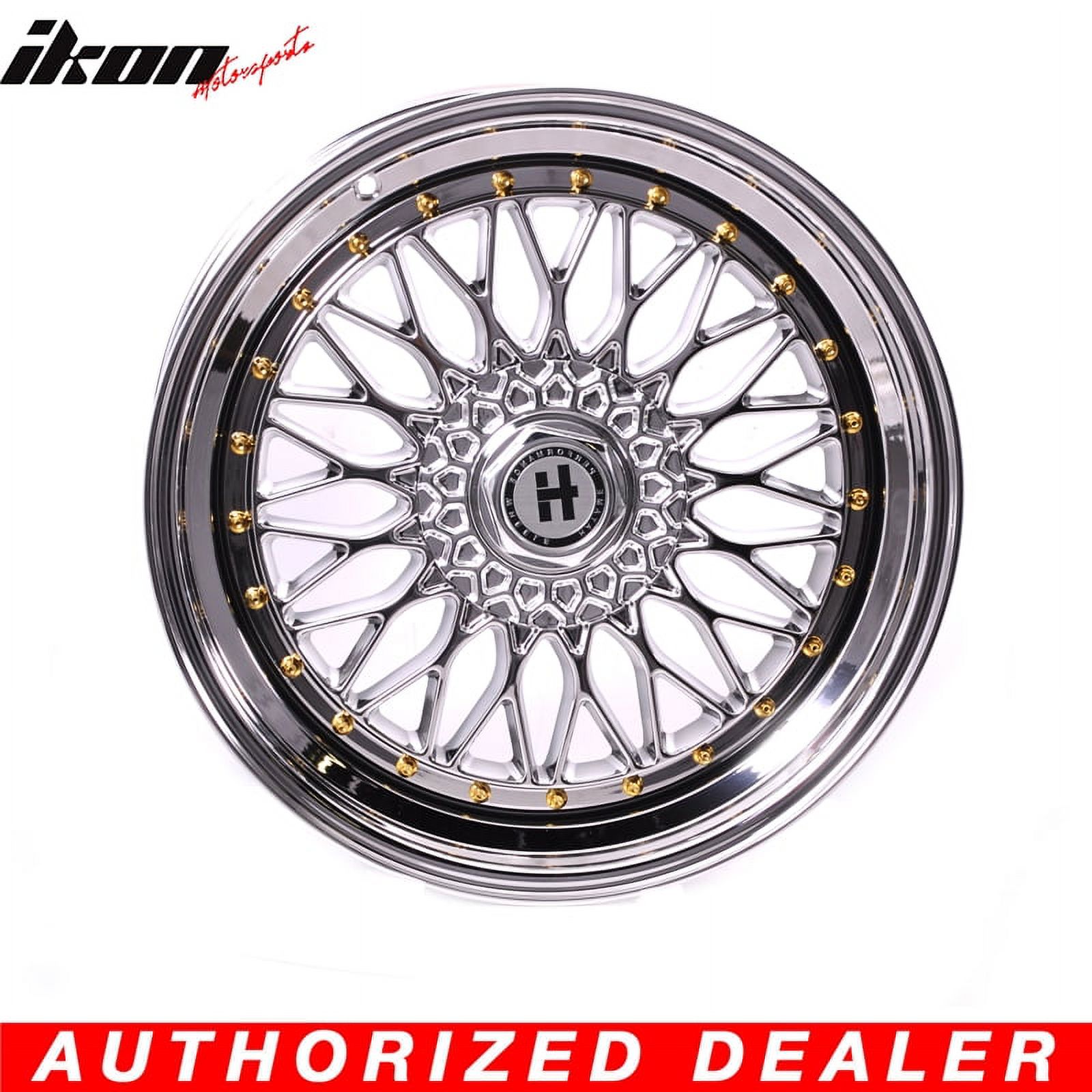 Ikon Motorsports 19x9.5 Hayame Performance Wheel Rim Full Platinum ...