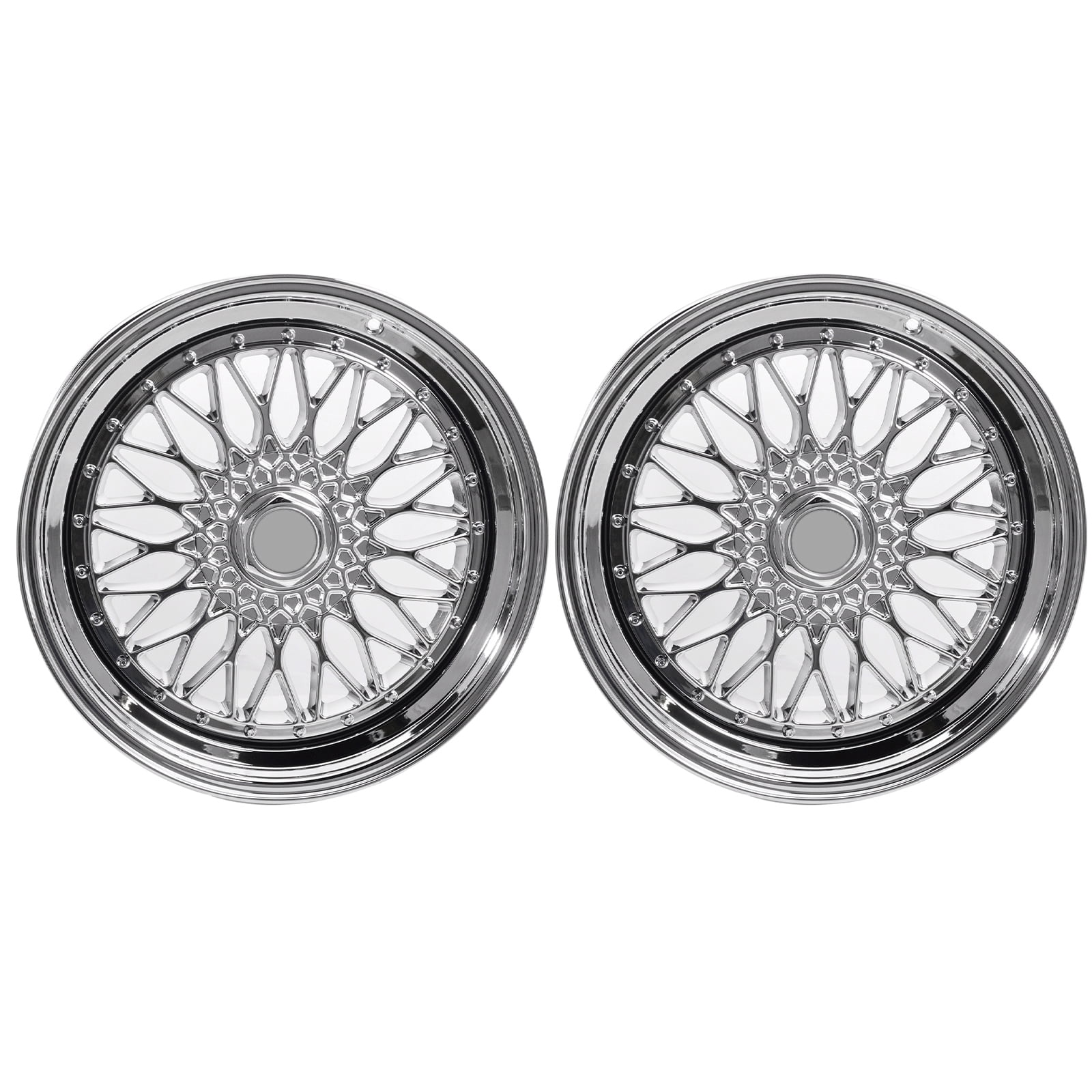 Ikon Motorsports (2) 19X9.5 +40 5X114.3 / 5X120 Step Lip Deep Dish Mesh ...