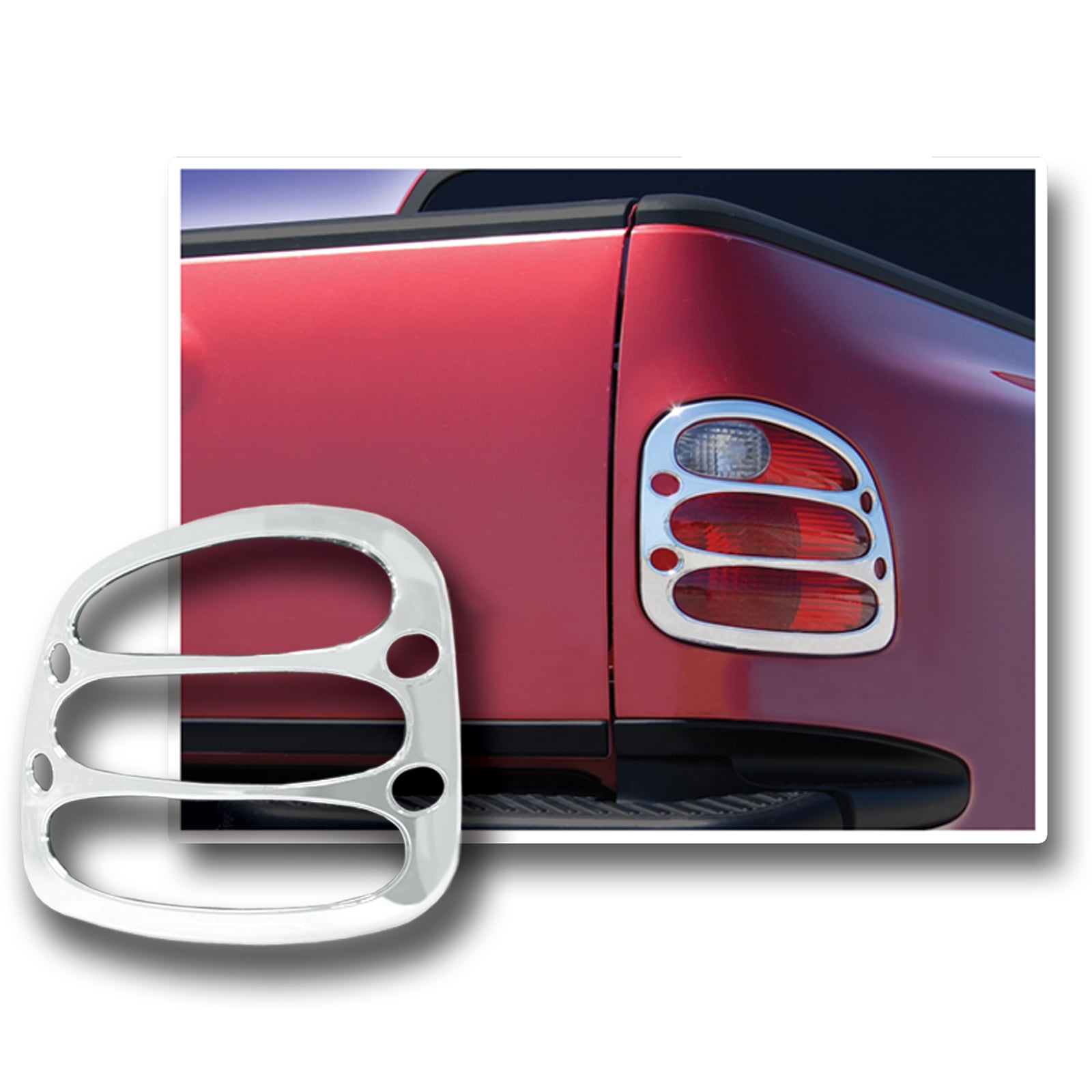 Ikon Motorsports 2PCS Driver Passenger Side Rear Tail Lights Taillights ...