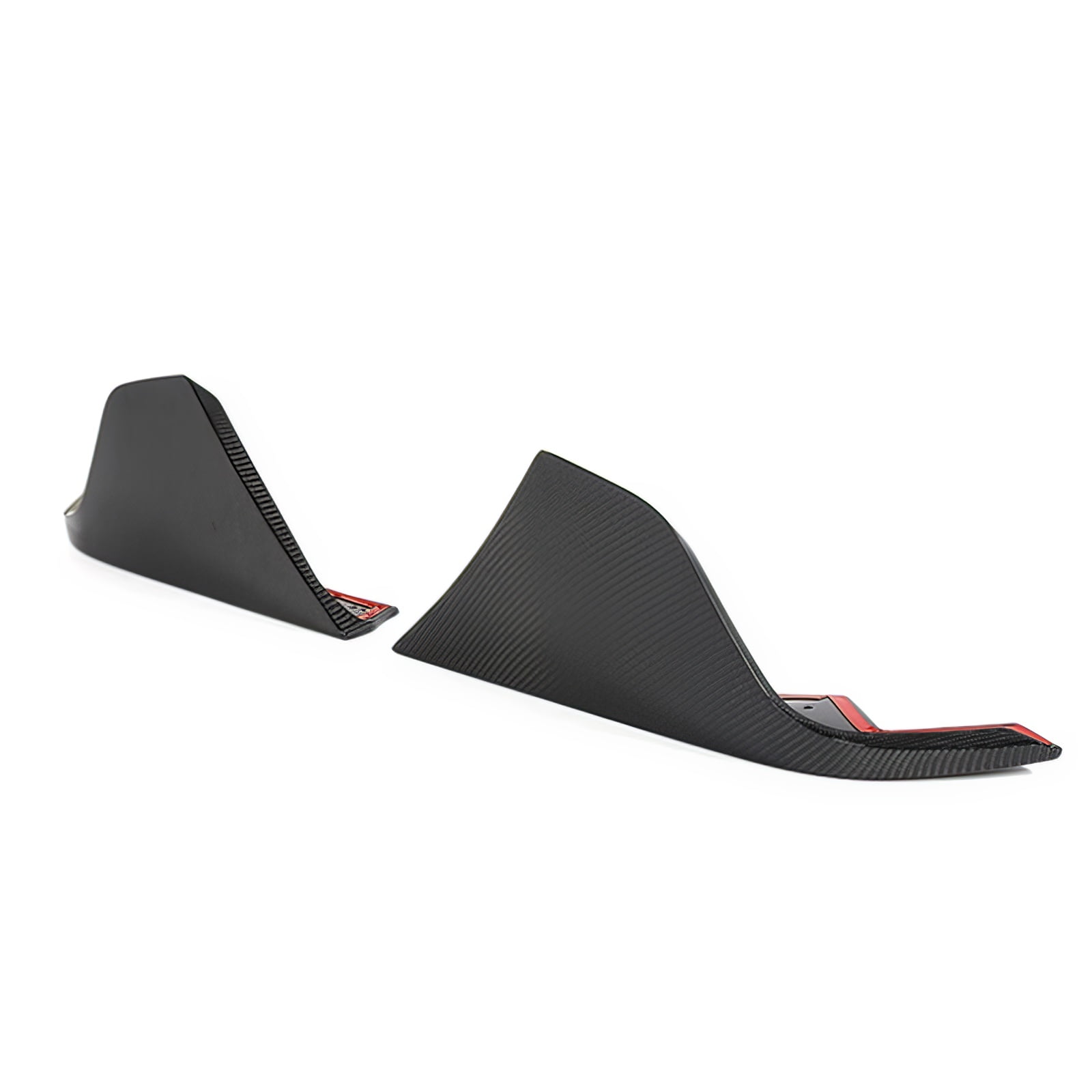 Ikon Motorsports 2PCS Rear Bumper Lip Splitter Side Corner Extension ...