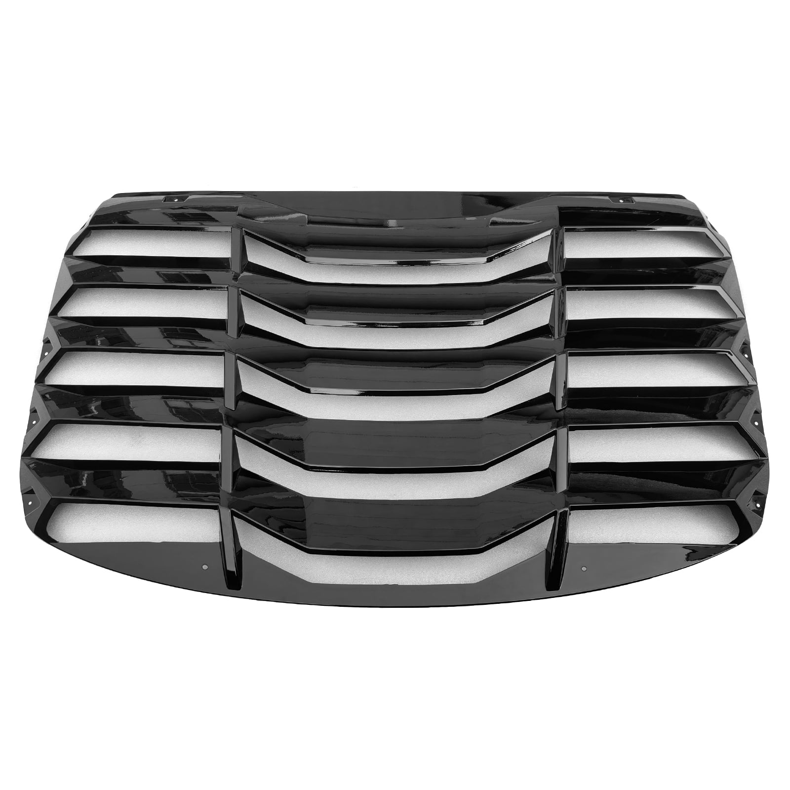 Ikon Motorsports 2PCS Rear Window Louvers Windshield Sun Shade Cover ...