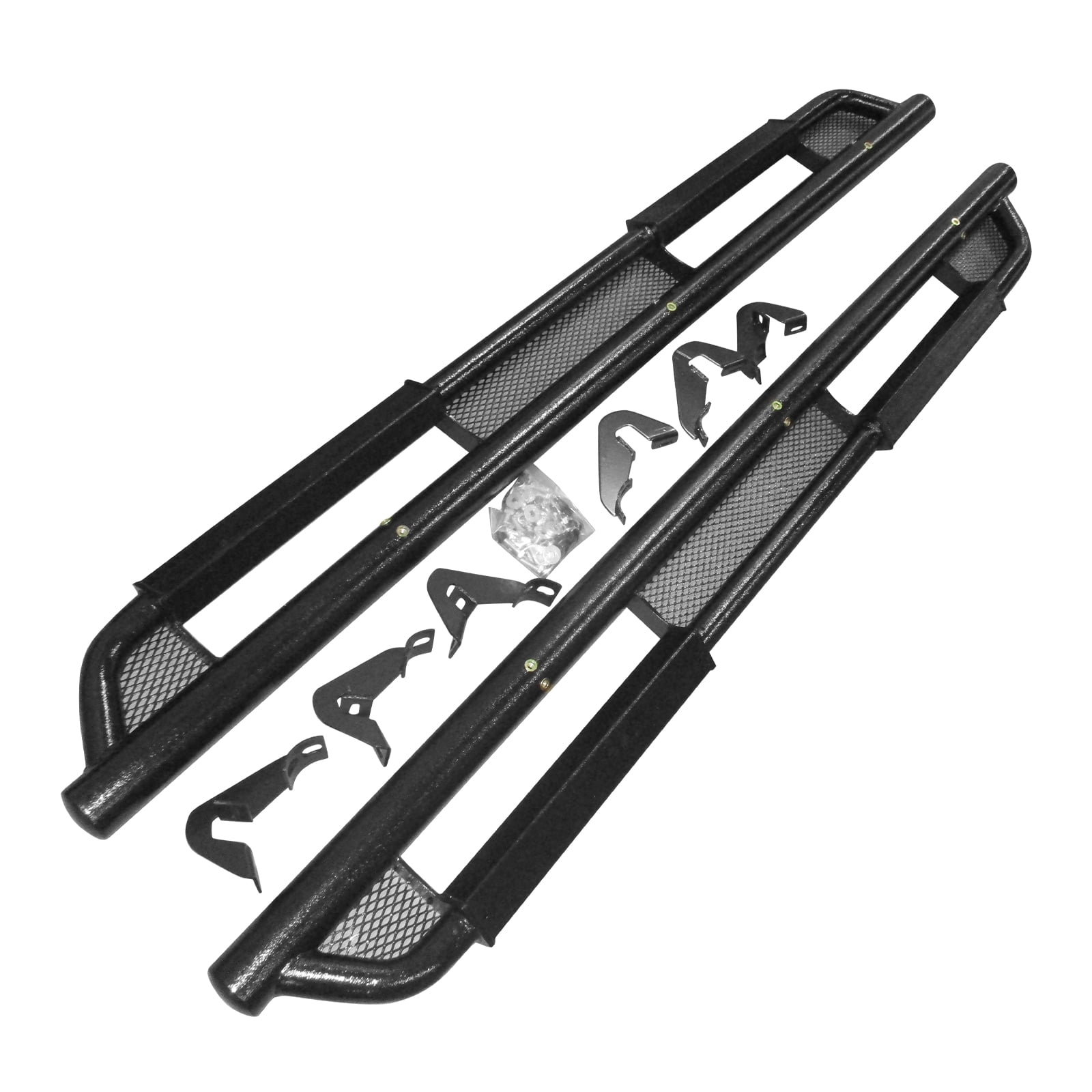 Ikon Motorsports 2PCS Running Boards Side Step Nerf Bars Added on ...