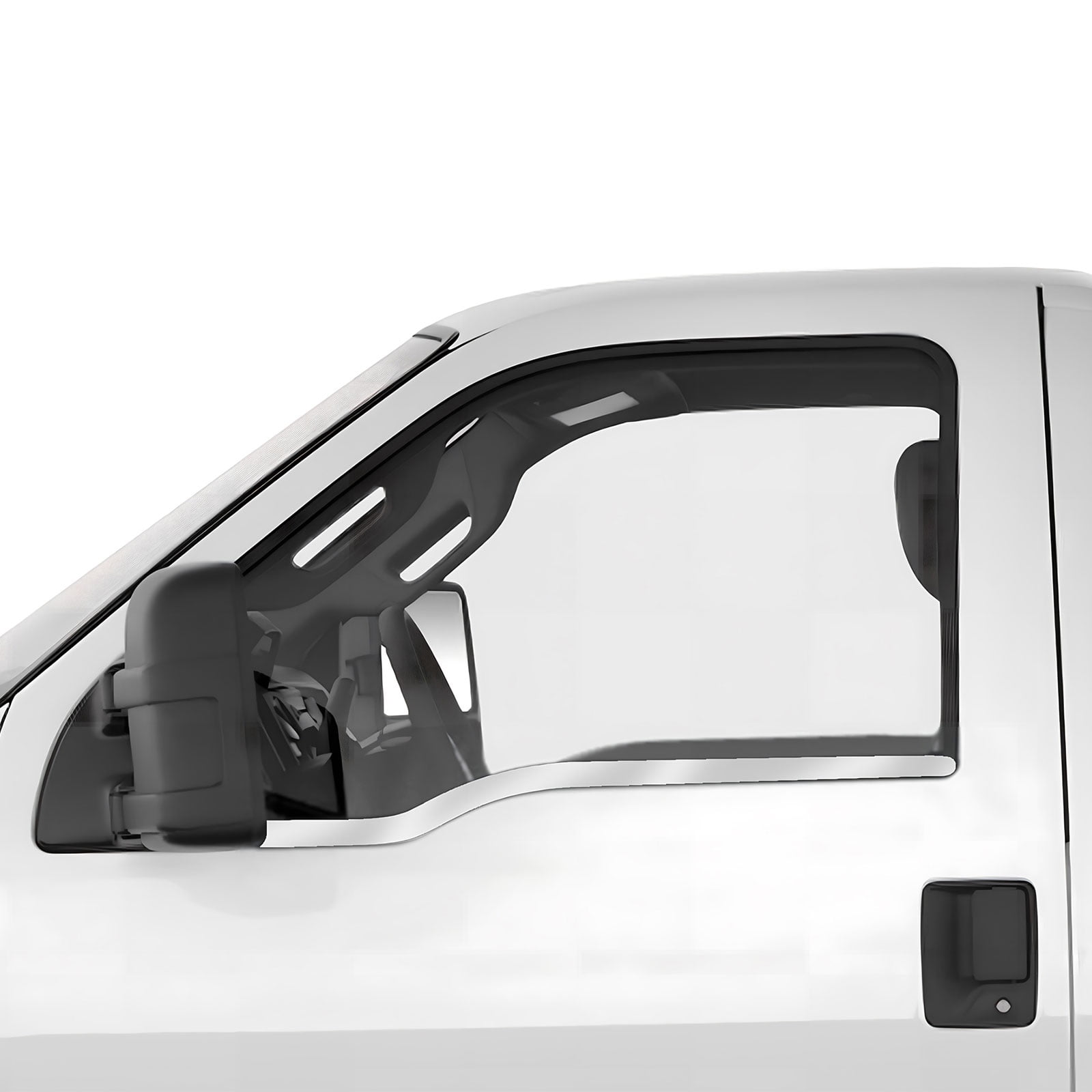 Ikon Motorsports 2PCSOuter Weatherstrip Window Molding Edge Trim Seal ...