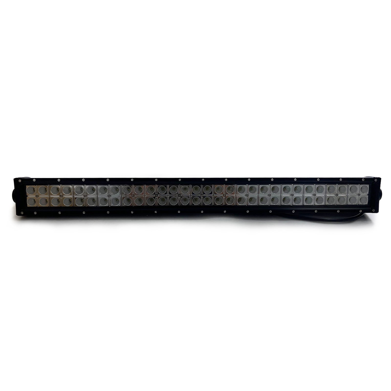 Ikon Motorsports 31" 180W 60 LED Work Light Bar Dual Row Spot Flood ...