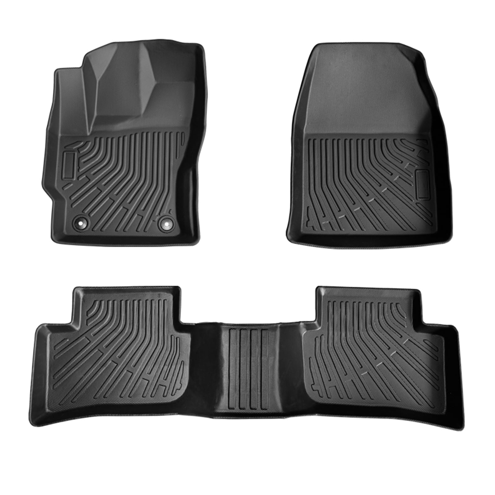 Ikon Motorsports 3D Molded TPE Floor Mats Compatible with 2022-2024 ...