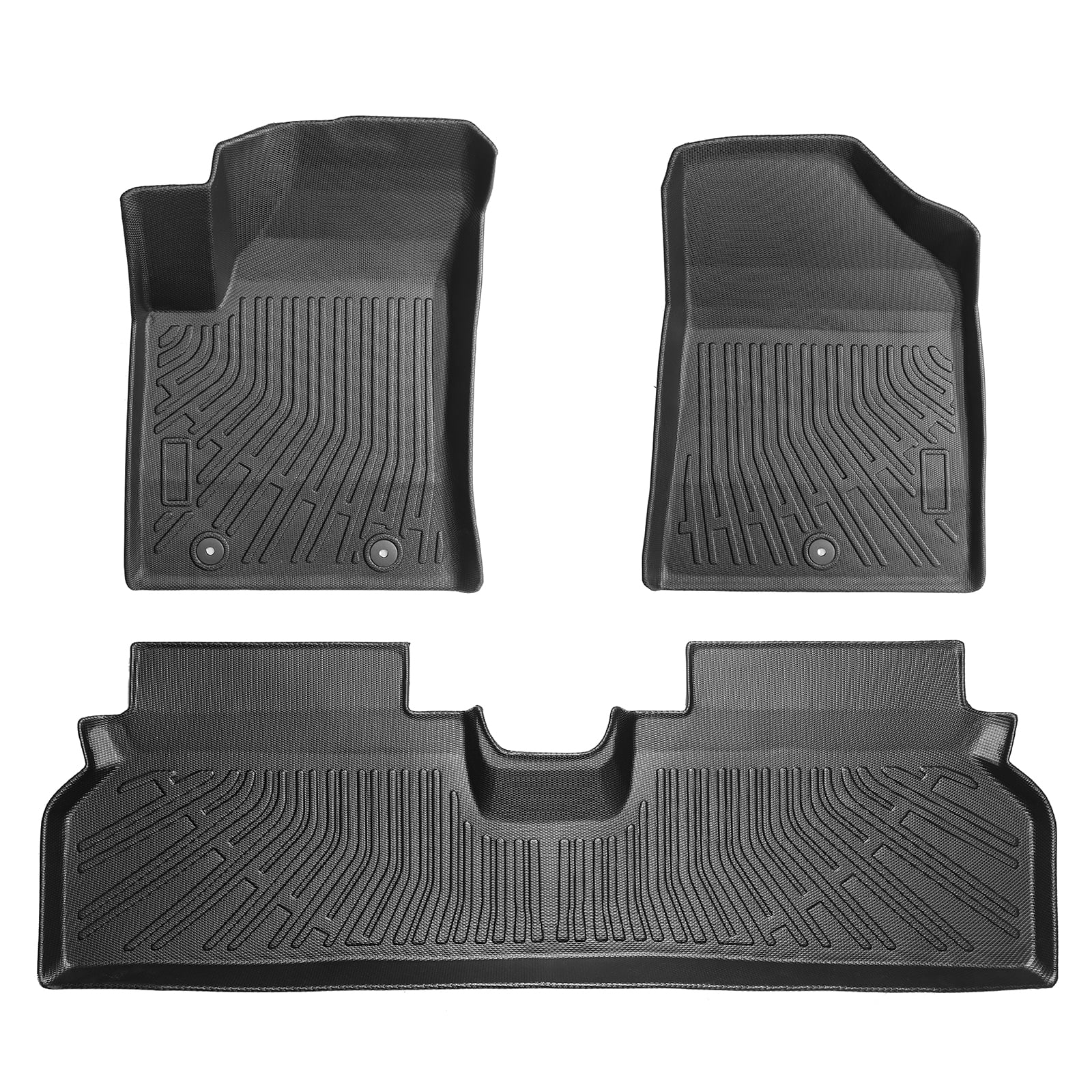 Ikon Motorsports 3D Molded TPE Floor Mats, Compatible with 2024-2025 ...